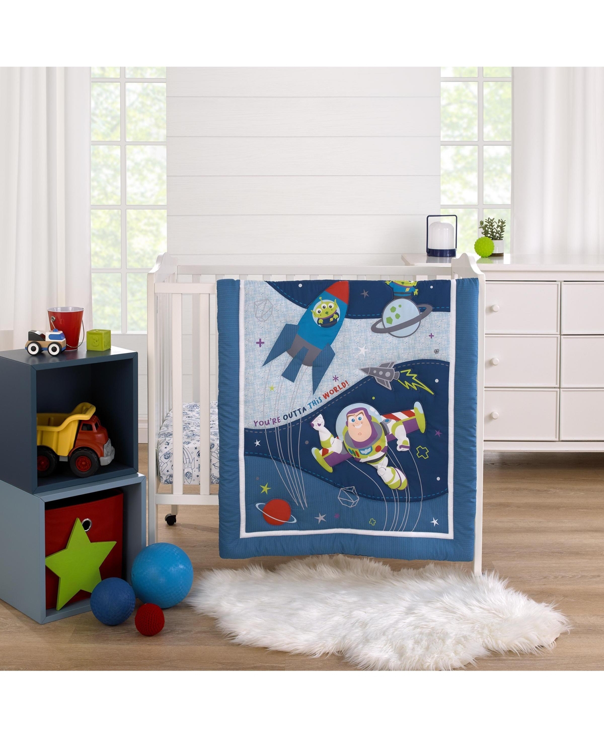 Click here for NoJo Disney Toy Story Outta This World Blue  Red... prices