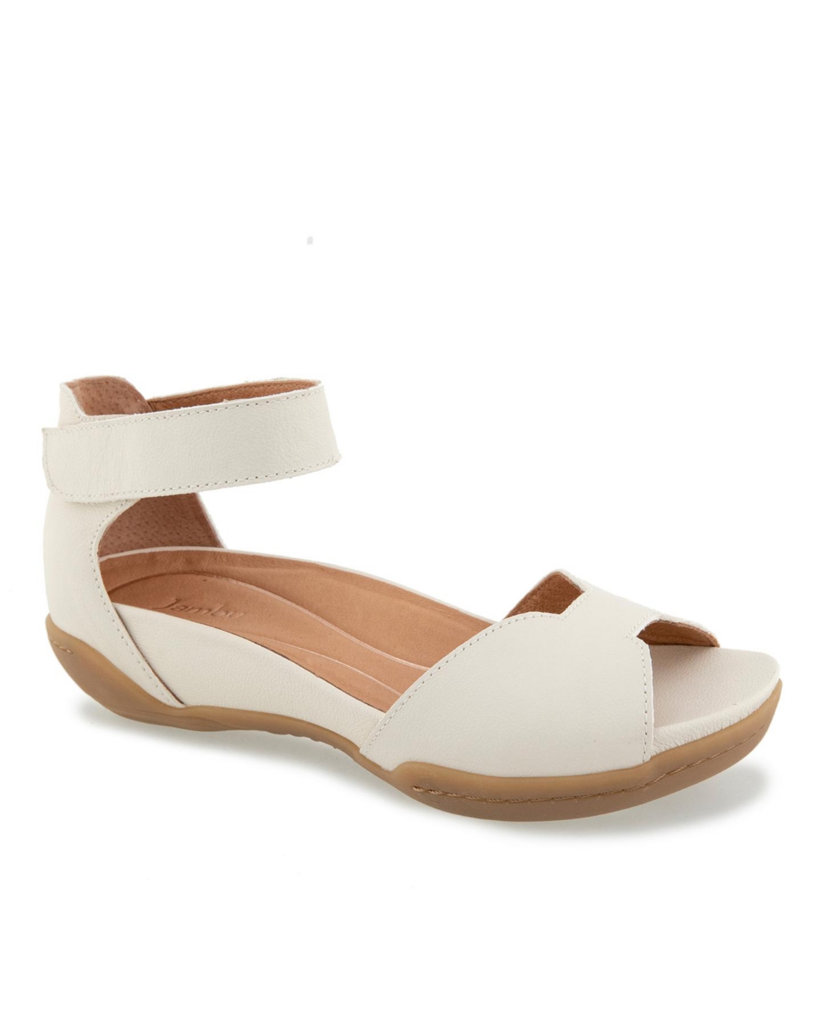 Click here for Jambu Womens Missy Casual Flat Sandal - white prices