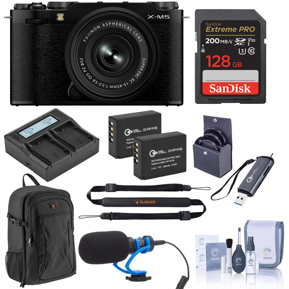 Click here for Fujifilm X-M5 Mirrorless Camera w/Xc 15-45mm f/3.5... prices