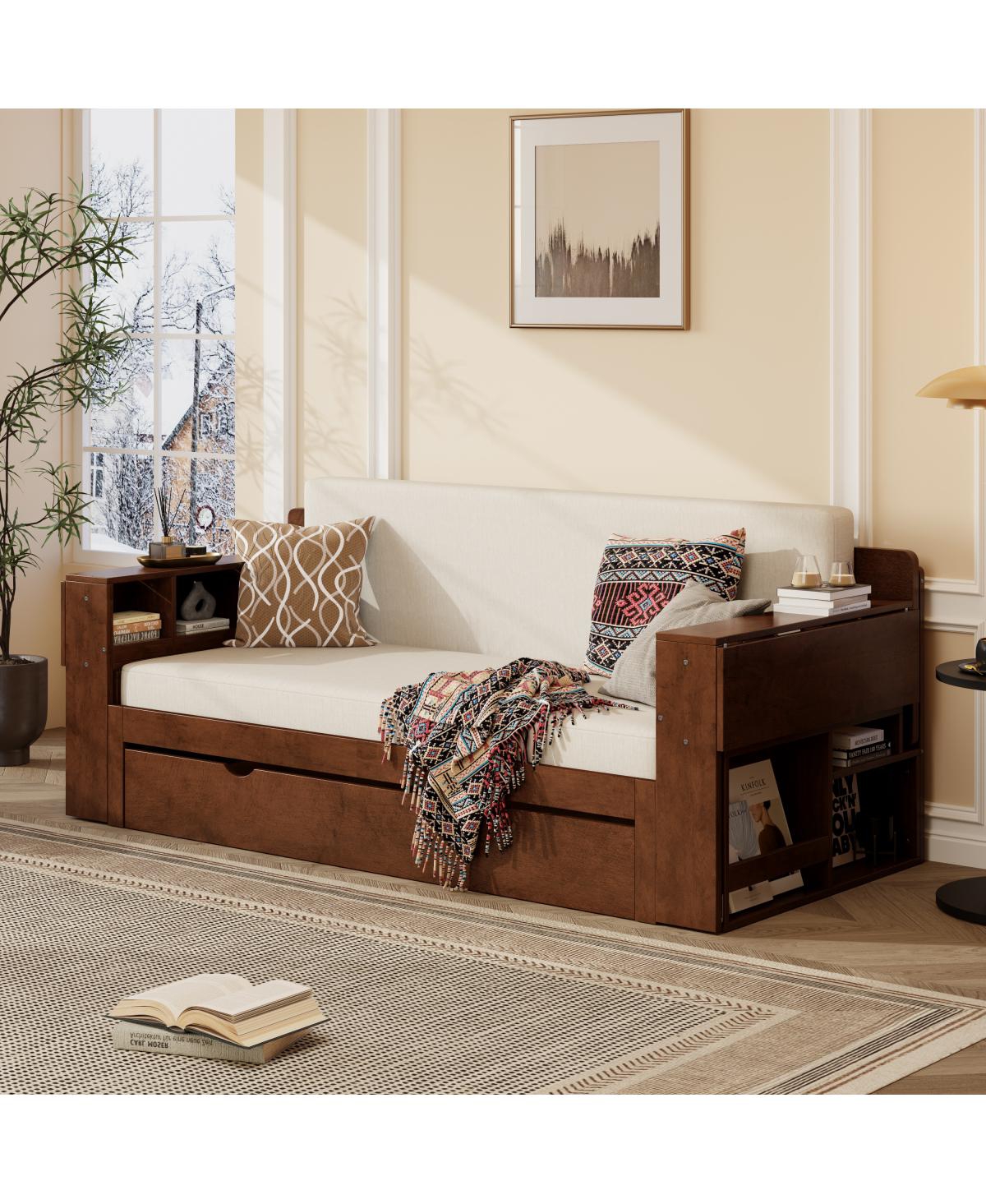 Click here for Streamdale Furniture Daybed with Removable Desk  S... prices