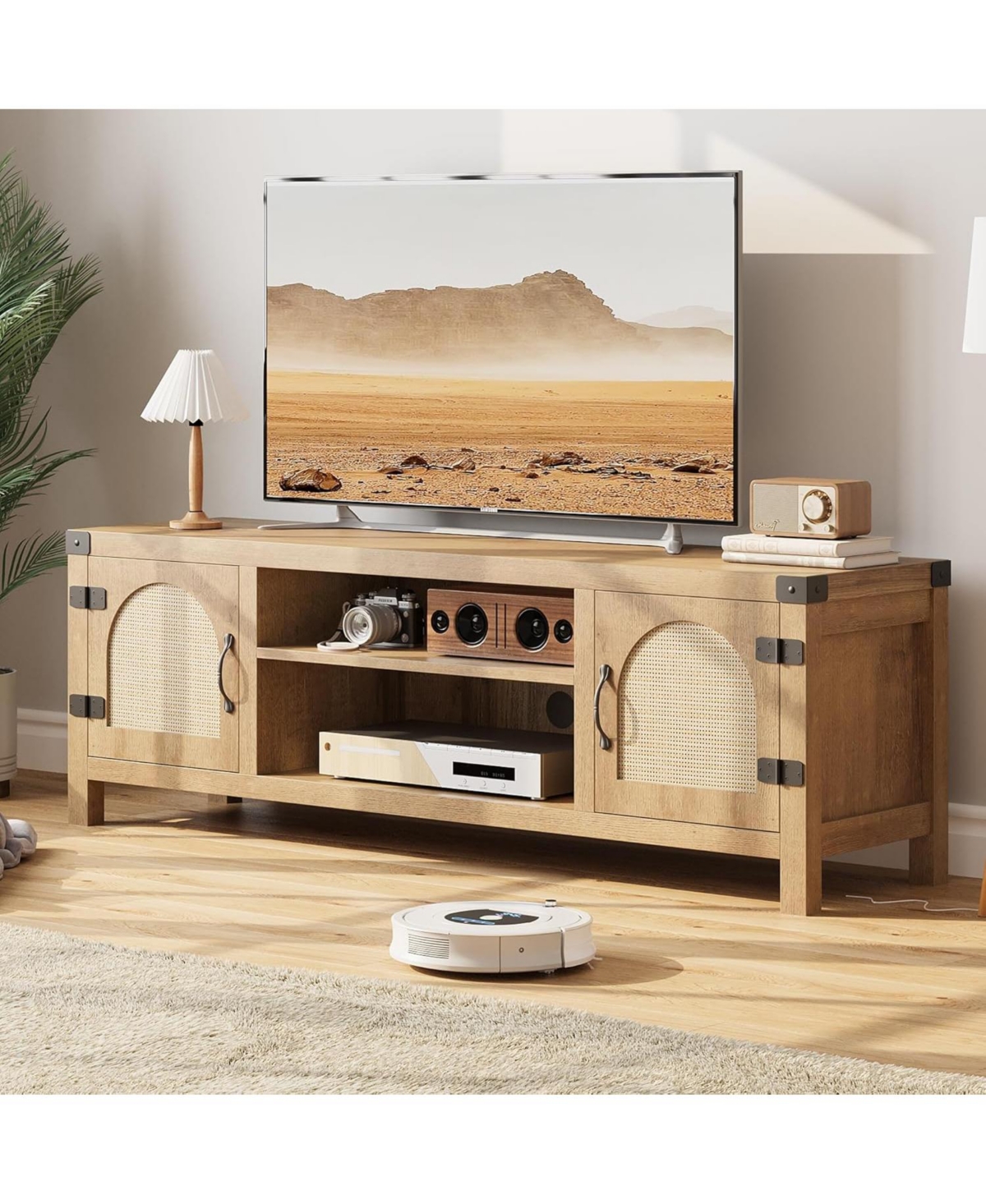 Click here for gaomon 59 Tv Stand for Living Room  Media Console... prices