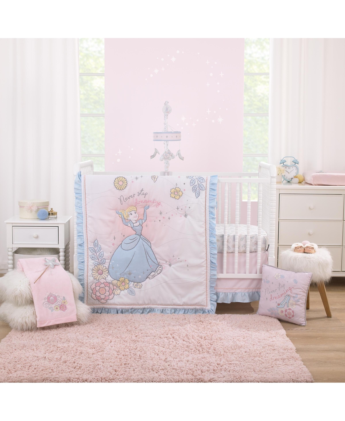 Click here for NoJo Disney Cinderella Sweet Princess Light Blue... prices