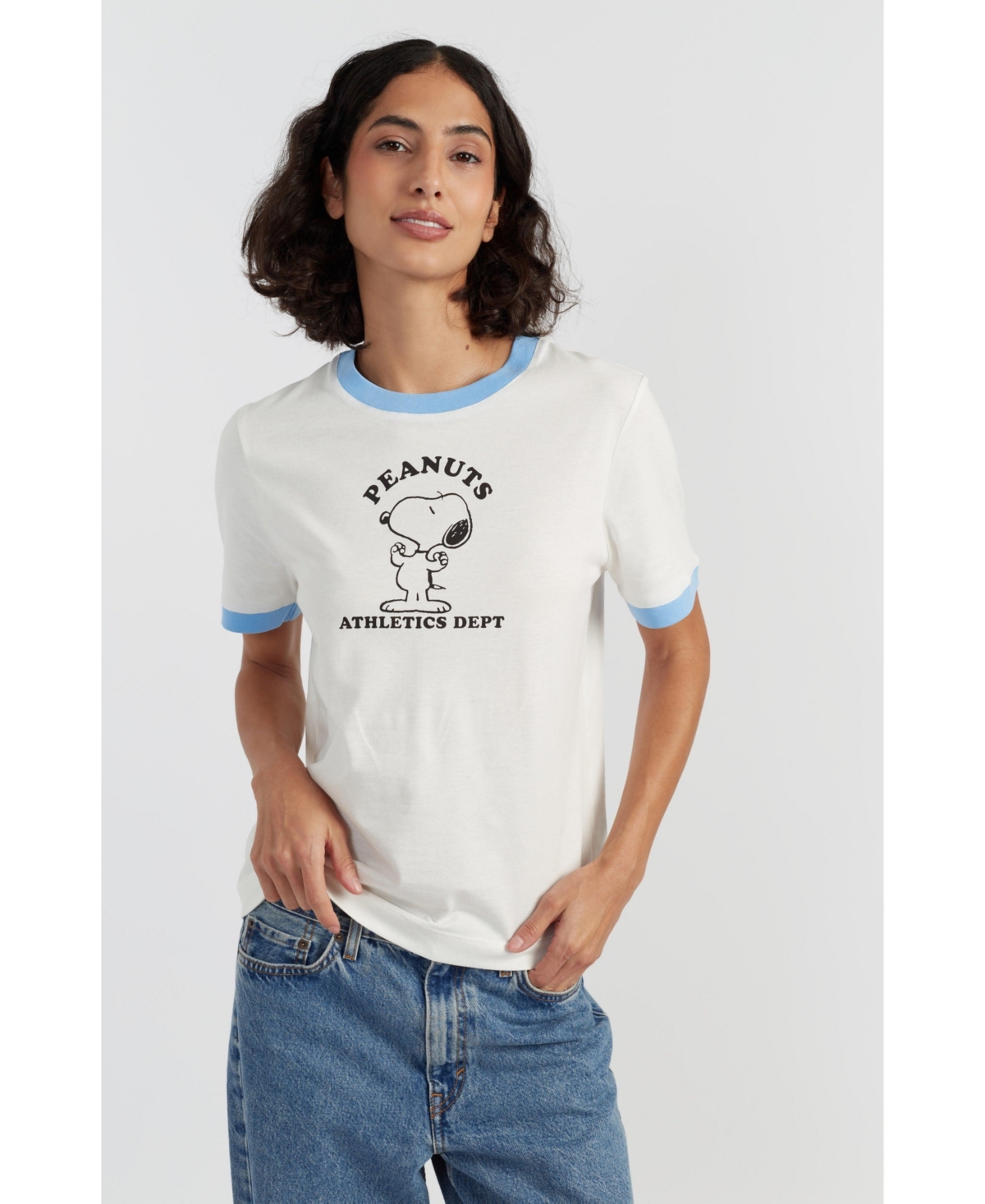 Click here for Chinti & Parker Womens Snoopy Athletics T-Shirt -... prices