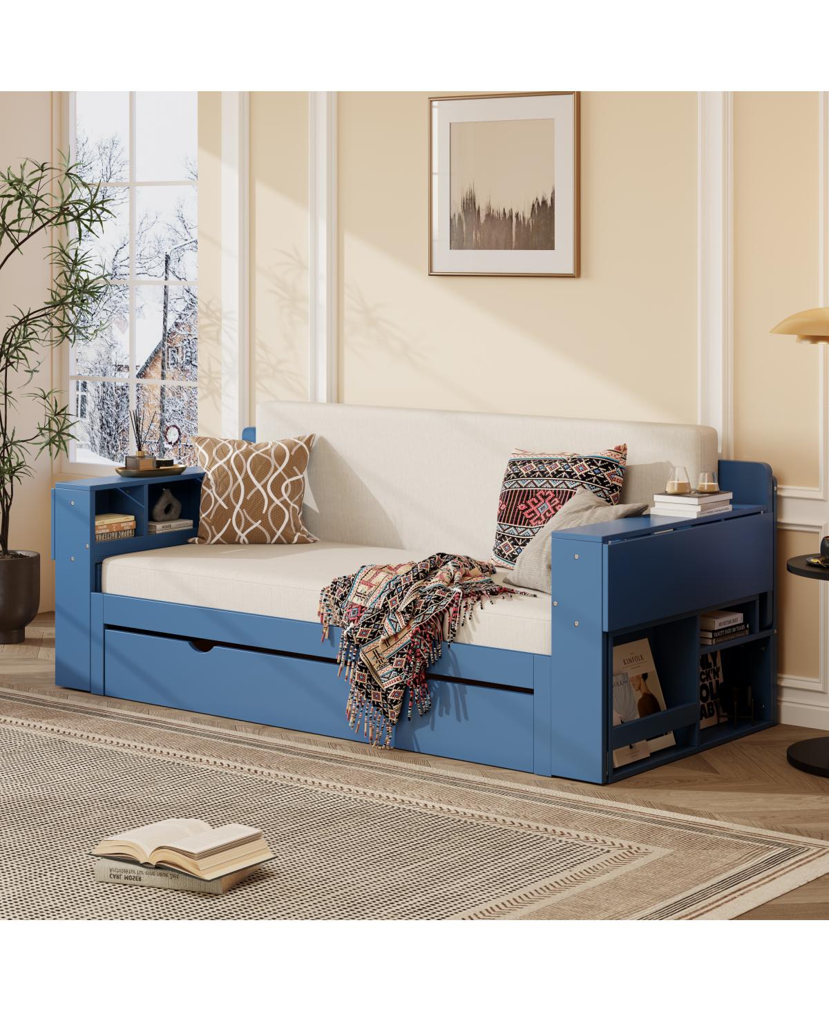 Click here for Streamdale Furniture Daybed with Removable Desk  S... prices