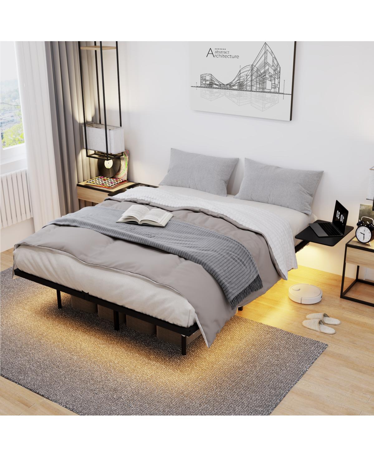 Click here for Streamdale Furniture Bed Frame  Heavy Duty  Led Li... prices