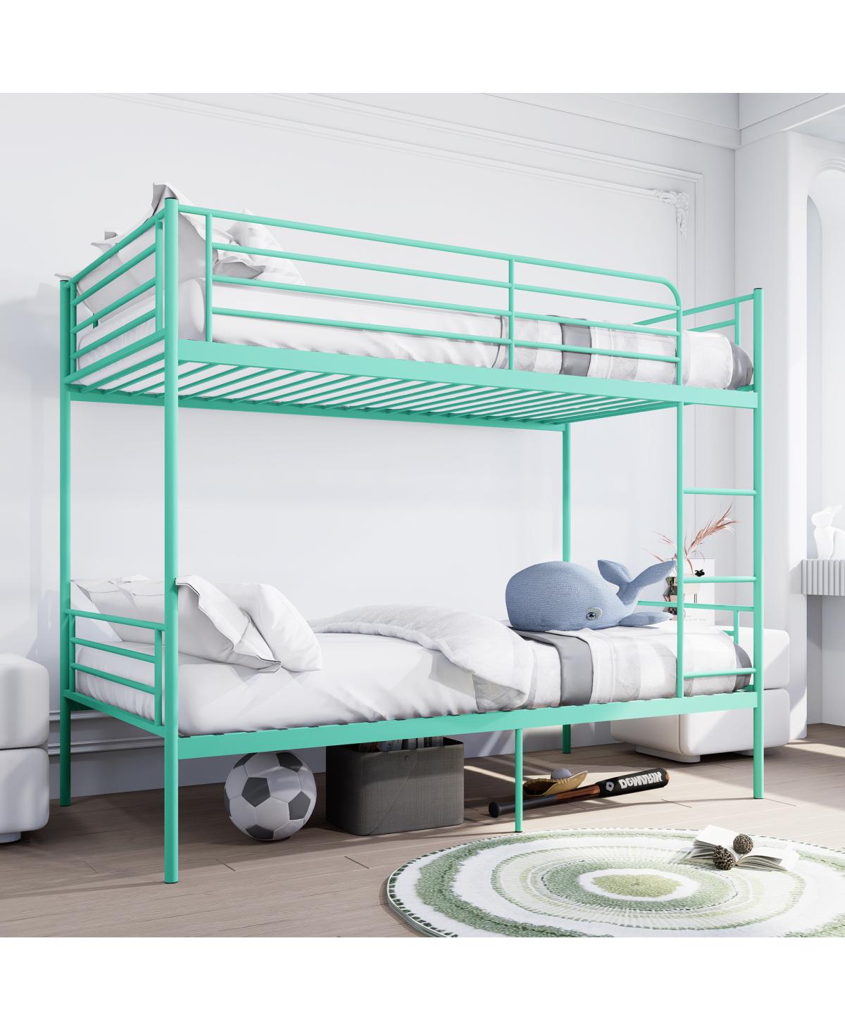 Click here for Streamdale Furniture Metal Twin Over Twin Bunk Bed... prices