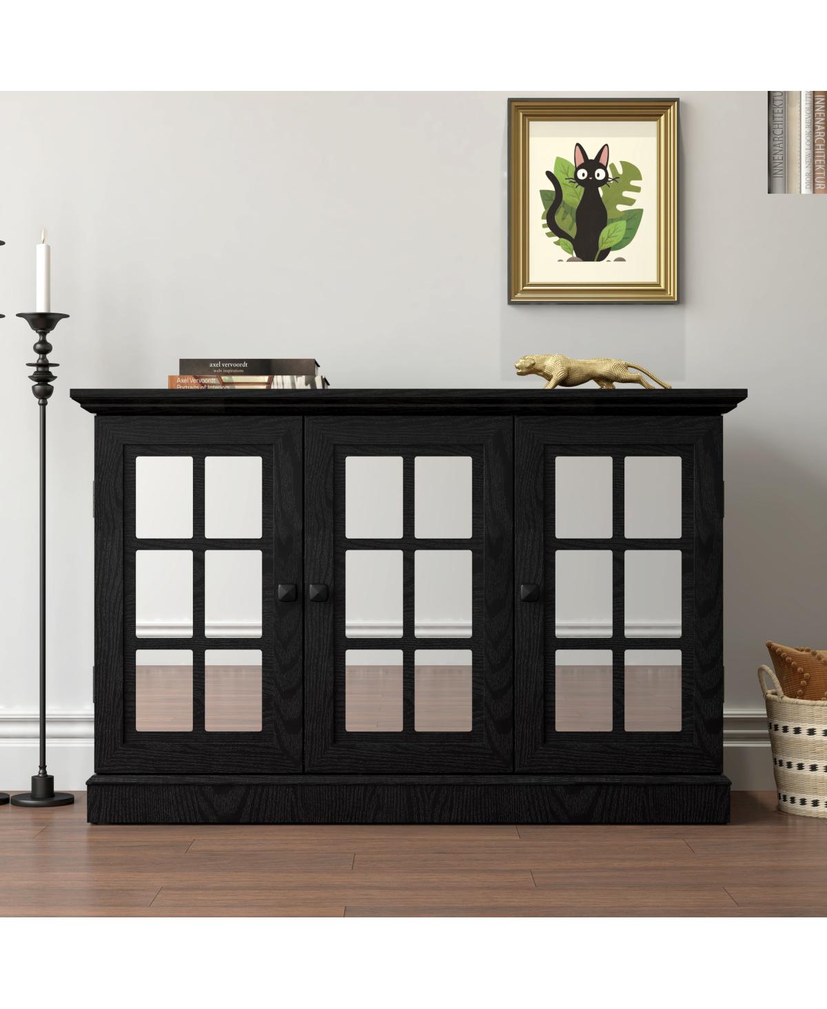 Click here for Streamdale Furniture 45" 3-Door Mirrored Stor... prices