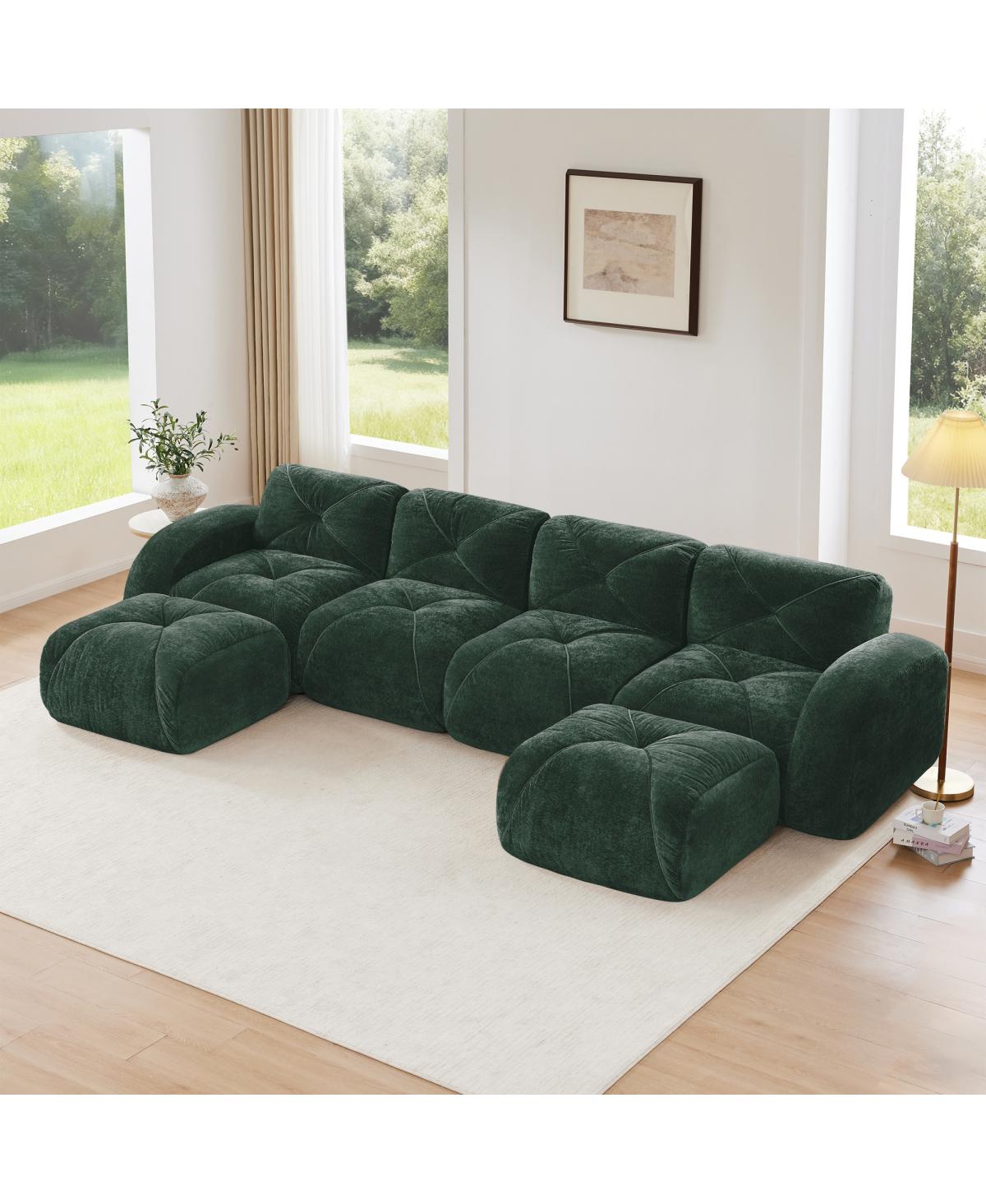 Click here for Streamdale Furniture U-shaped Boneless Sofa  Tufte... prices