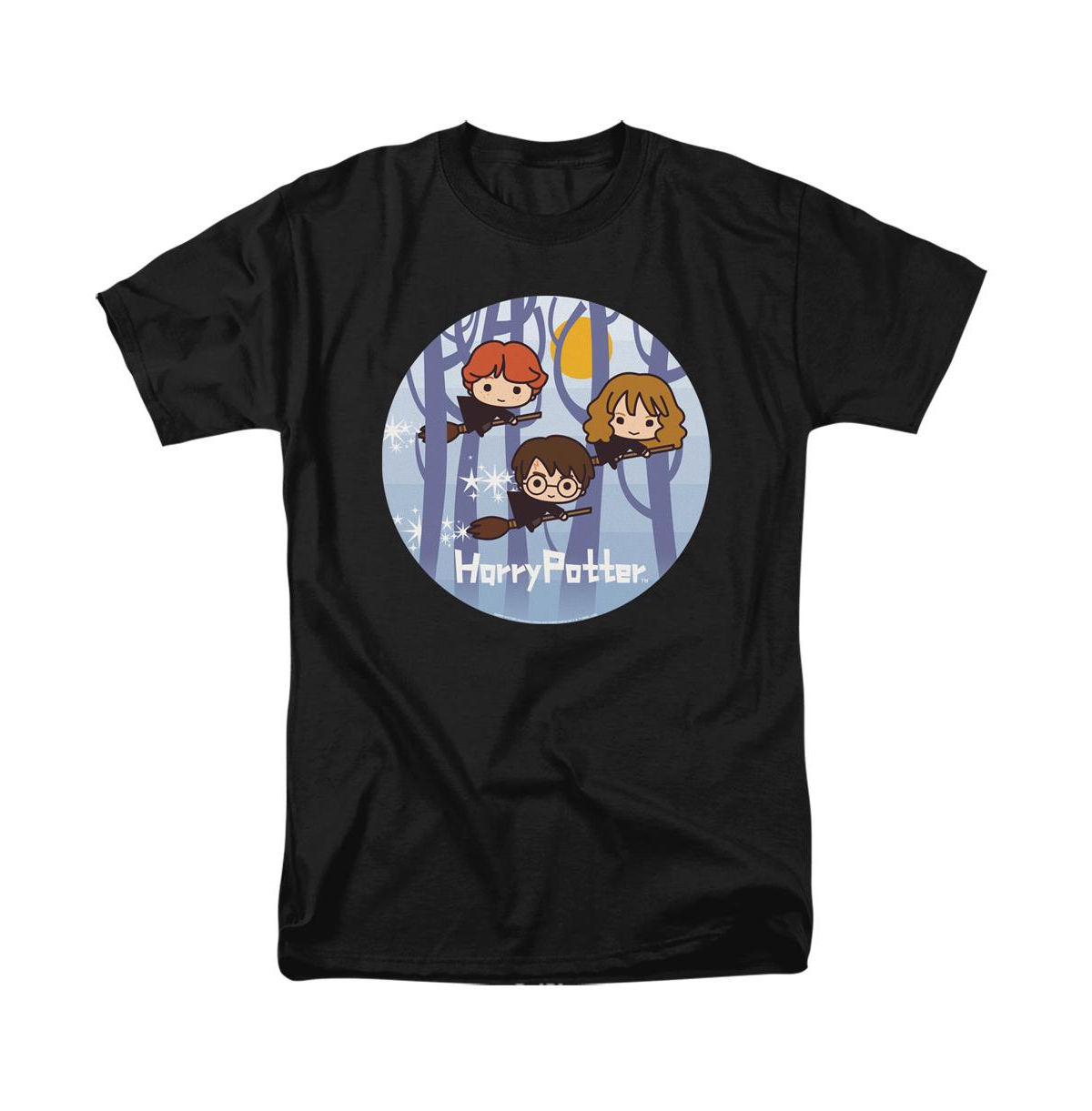 Click here for Harry Potter Mens Chibi Trio Flying On Broomsticks... prices