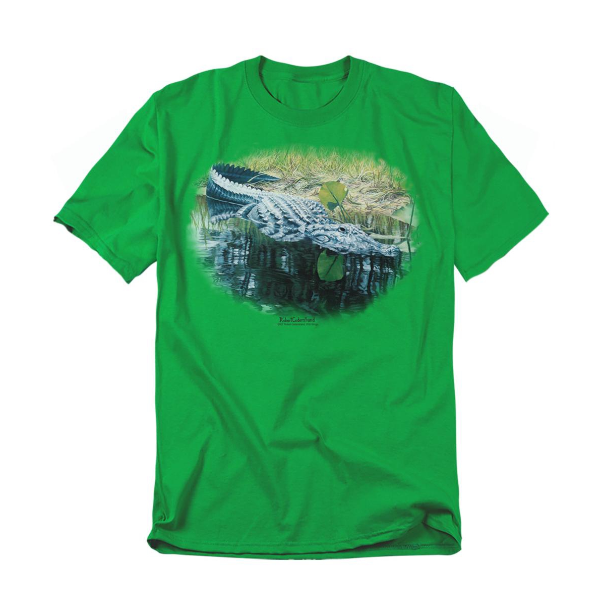 Click here for Wild Wings Mens Wildlife T Shirt - Kelly green prices