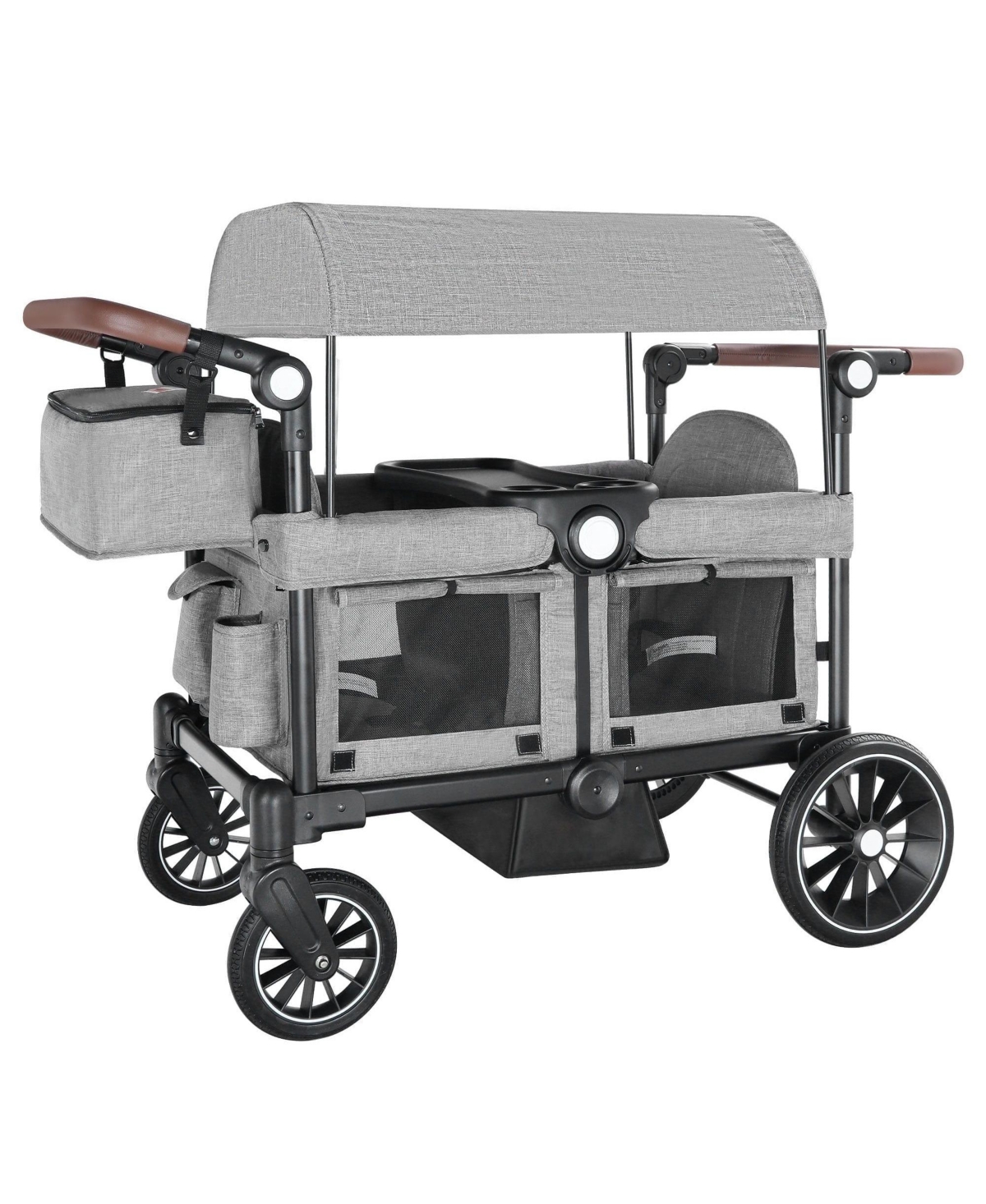 Click here for Kinder King Wagon Stroller for Two Kids with Adjus... prices