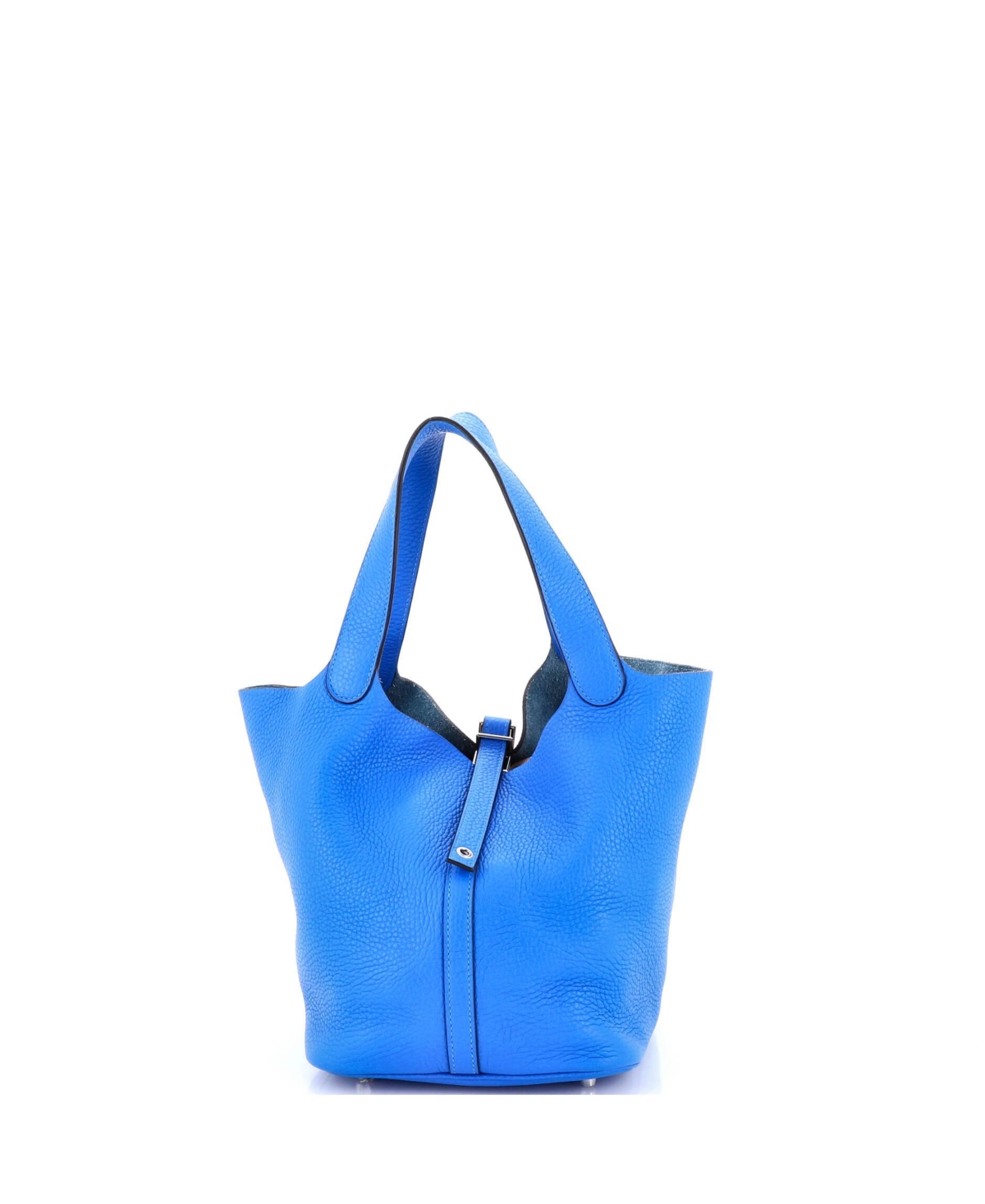 Click here for Pre-Owned HERMES Mm Picotin Lock Bag Clemence - Bl... prices