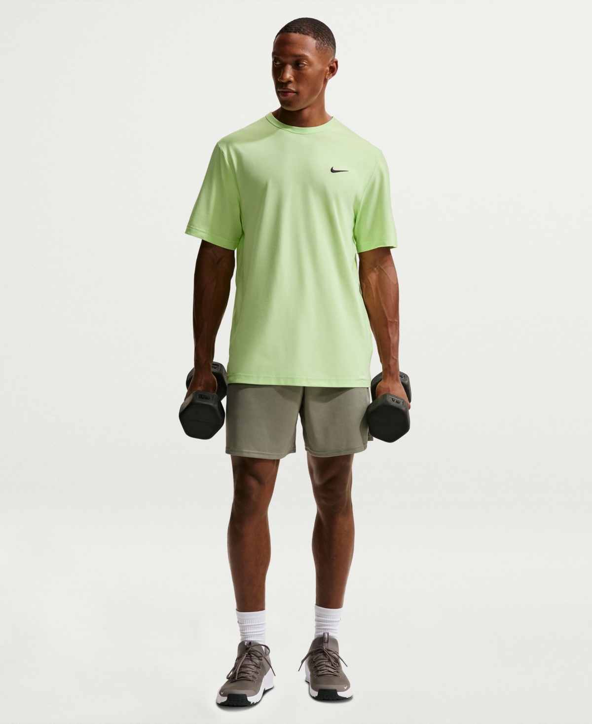 Click here for Nike Mens Hyverse Dri-fit Uv Training Crewneck T-S... prices