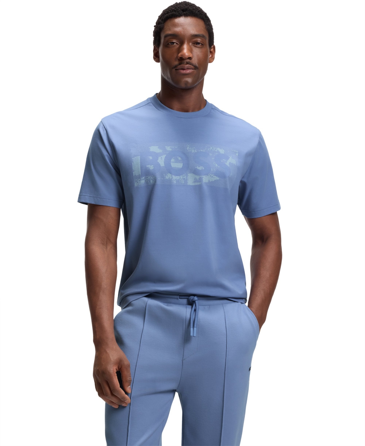 Click here for Boss by Hugo Boss Mens Stretch-Cotton Logo Artwork... prices