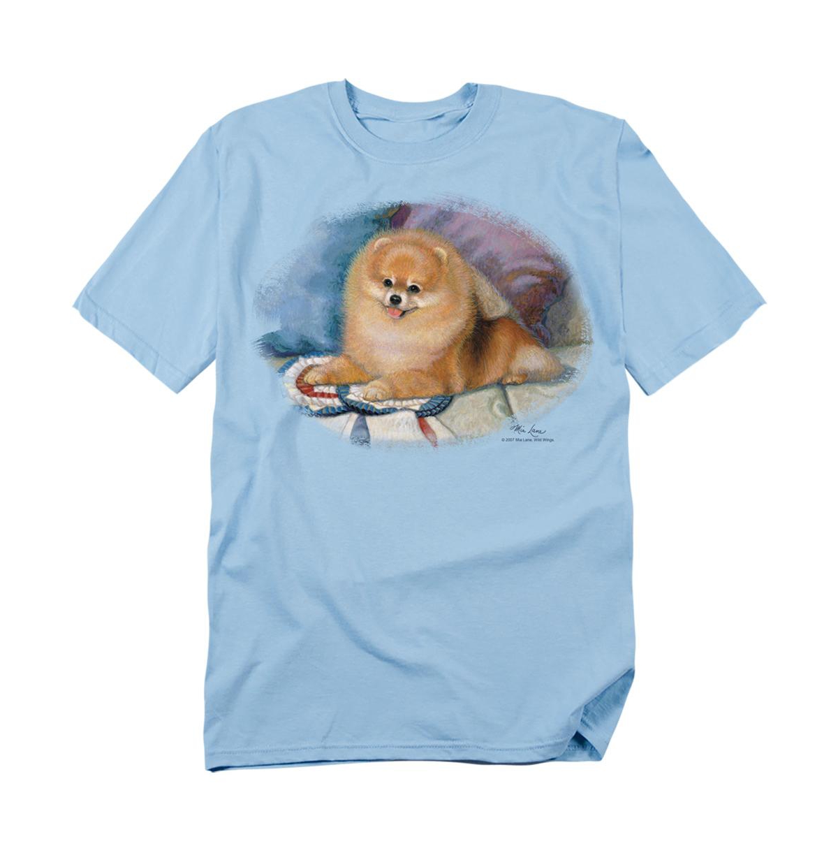Click here for Wild Wings Mens Wildlife Pomeranian Portrait T Shi... prices