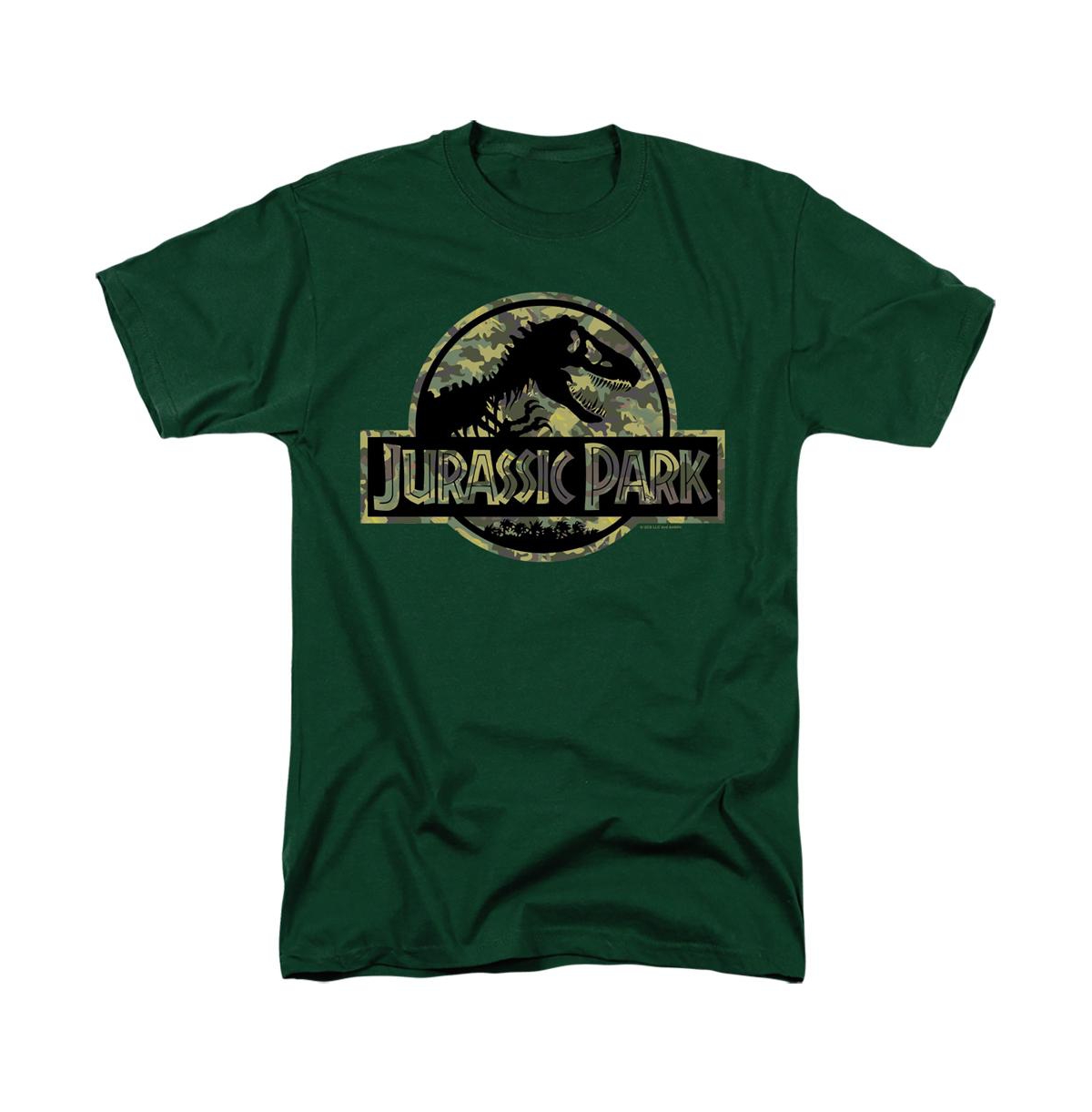 Click here for Jurassic Park Mens Dino Camo T Shirt - Hunter gree... prices