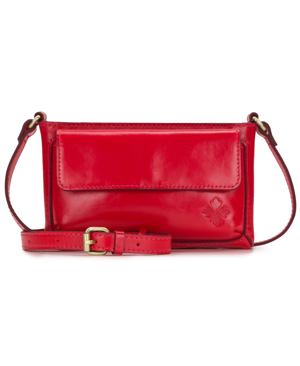 Click here for Patricia Nash Dovera Mini Leather Crossbody - Stra... prices