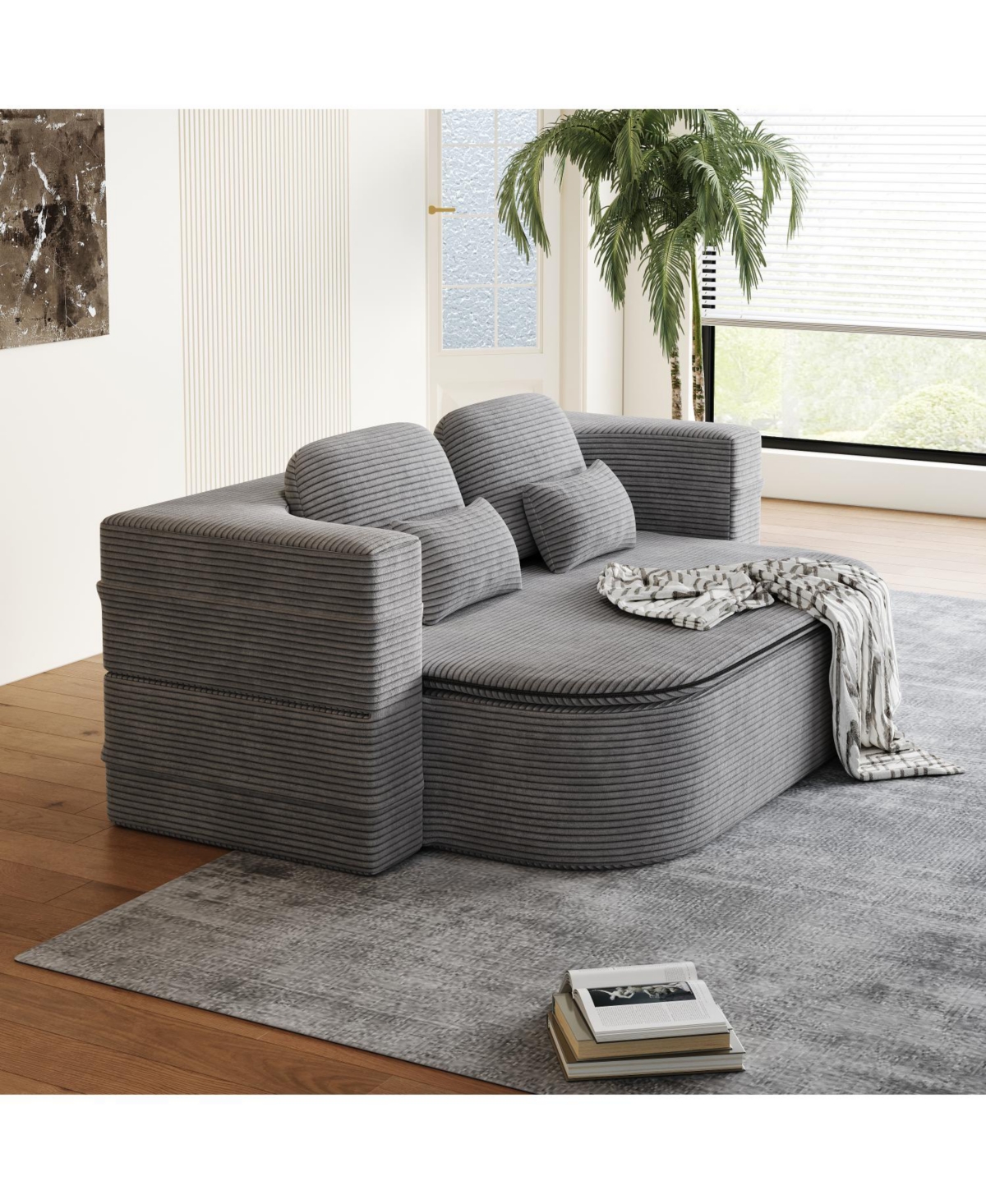 Click here for Streamdale Furniture 75" Foldable Sofa Bed wi... prices
