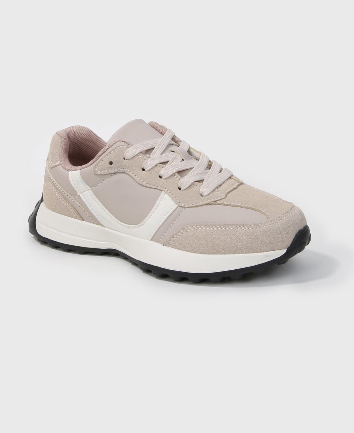 Click here for Berness Womens Beyonce Retro Lace-Up Sneakers - Be... prices