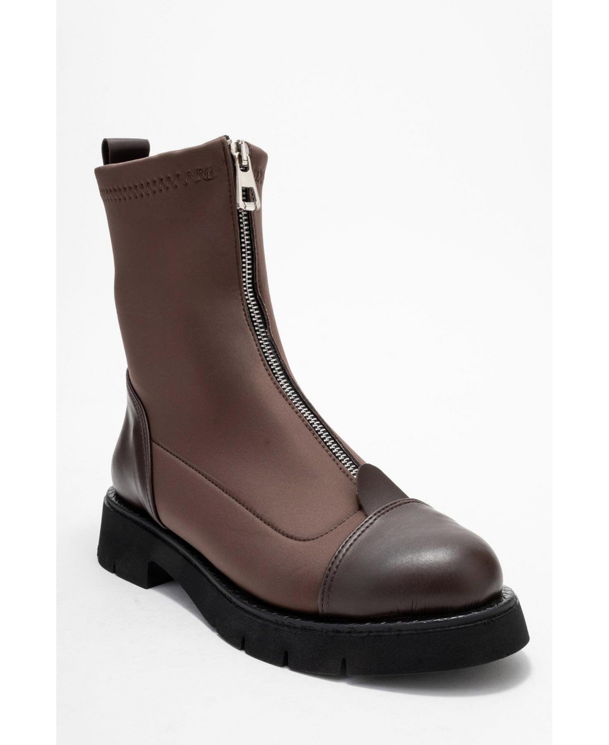 Click here for Prologue Shoes Womens Martos Stretch Front Zip Ank... prices