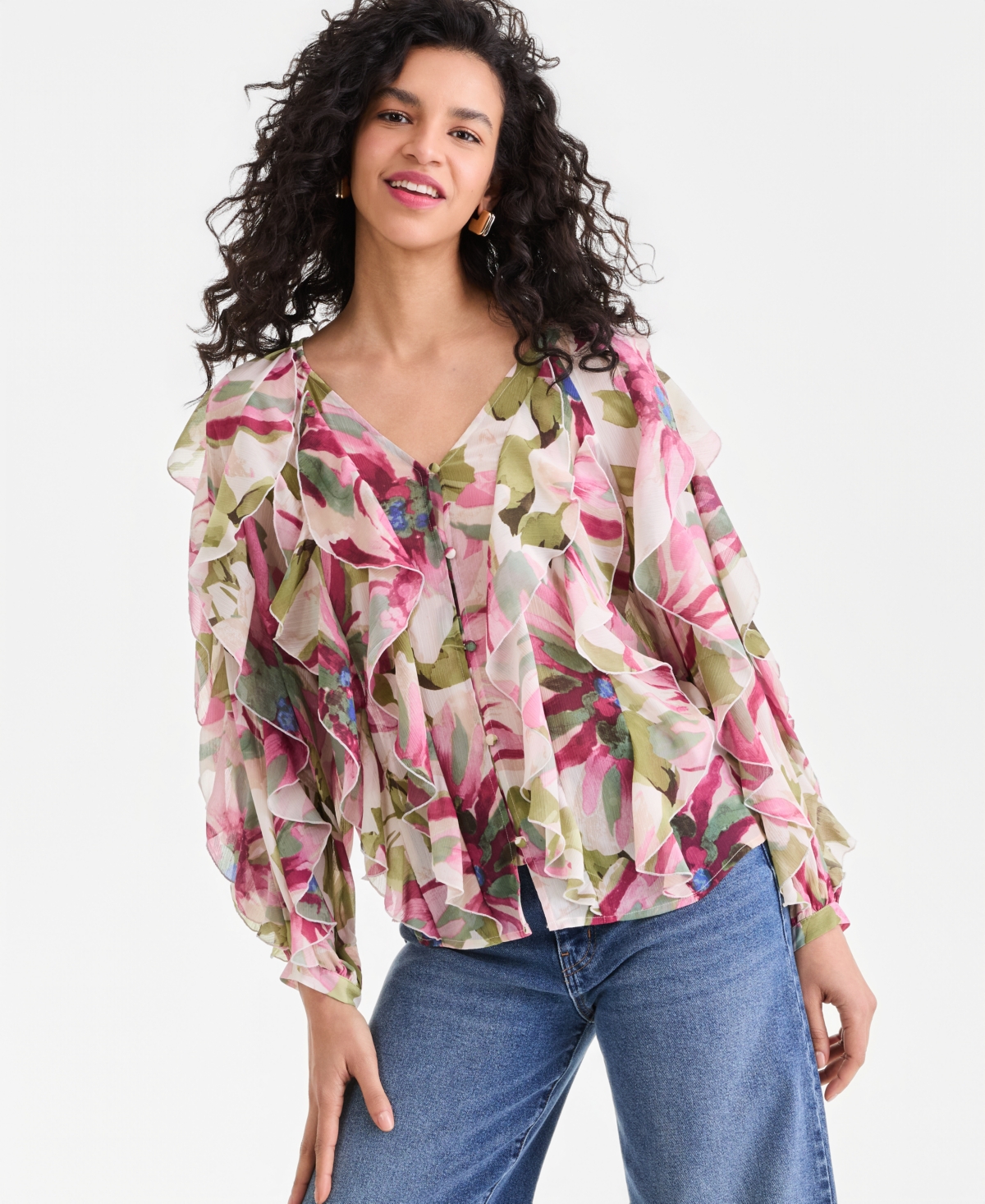 Click here for I.n.c. International Concepts Womens Long-Sleeve R... prices