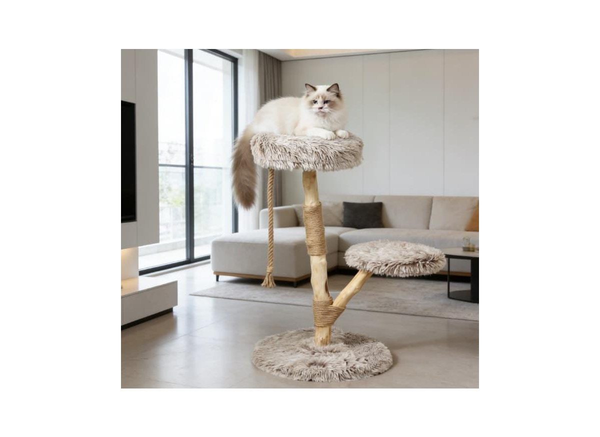 Click here for Zeus & Ruta Cat Tree Cat Tree for Indoor Cats with... prices