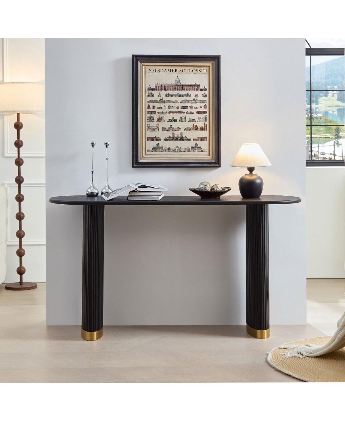 Click here for Streamdale Furniture Narrow Console Table with Sta... prices