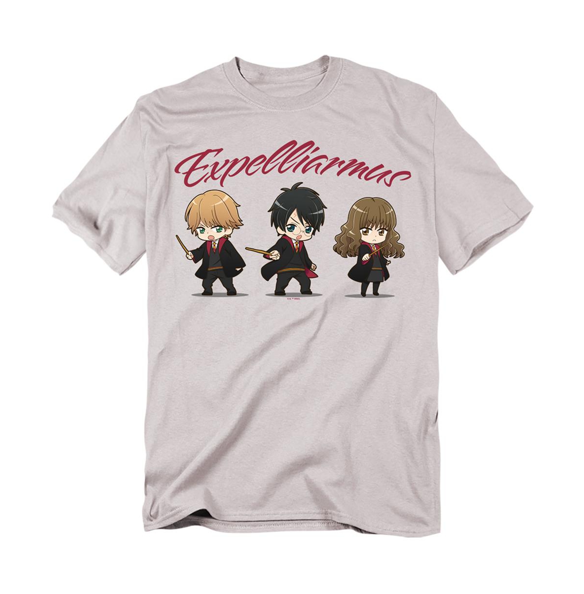 Click here for Harry Potter Mens Anime Expelliarmus T Shirt - Sil... prices