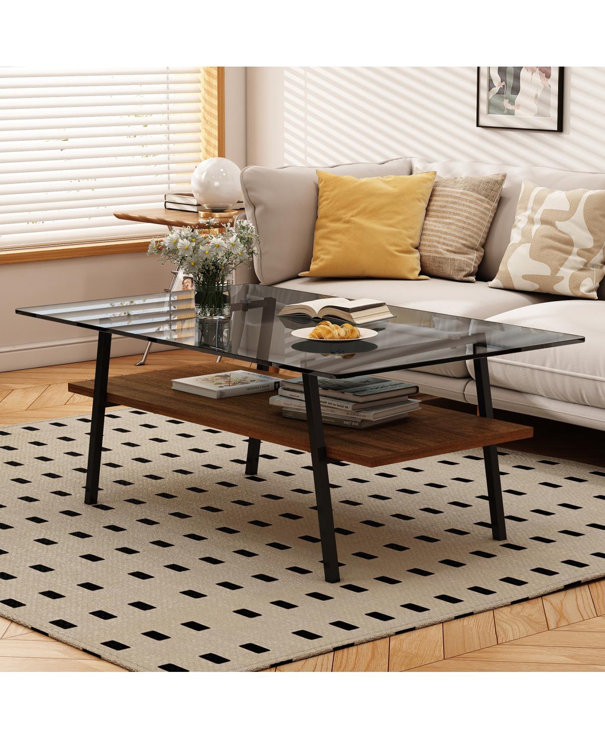 Click here for Streamdale Furniture Rectangle Coffee Table  Tempe... prices