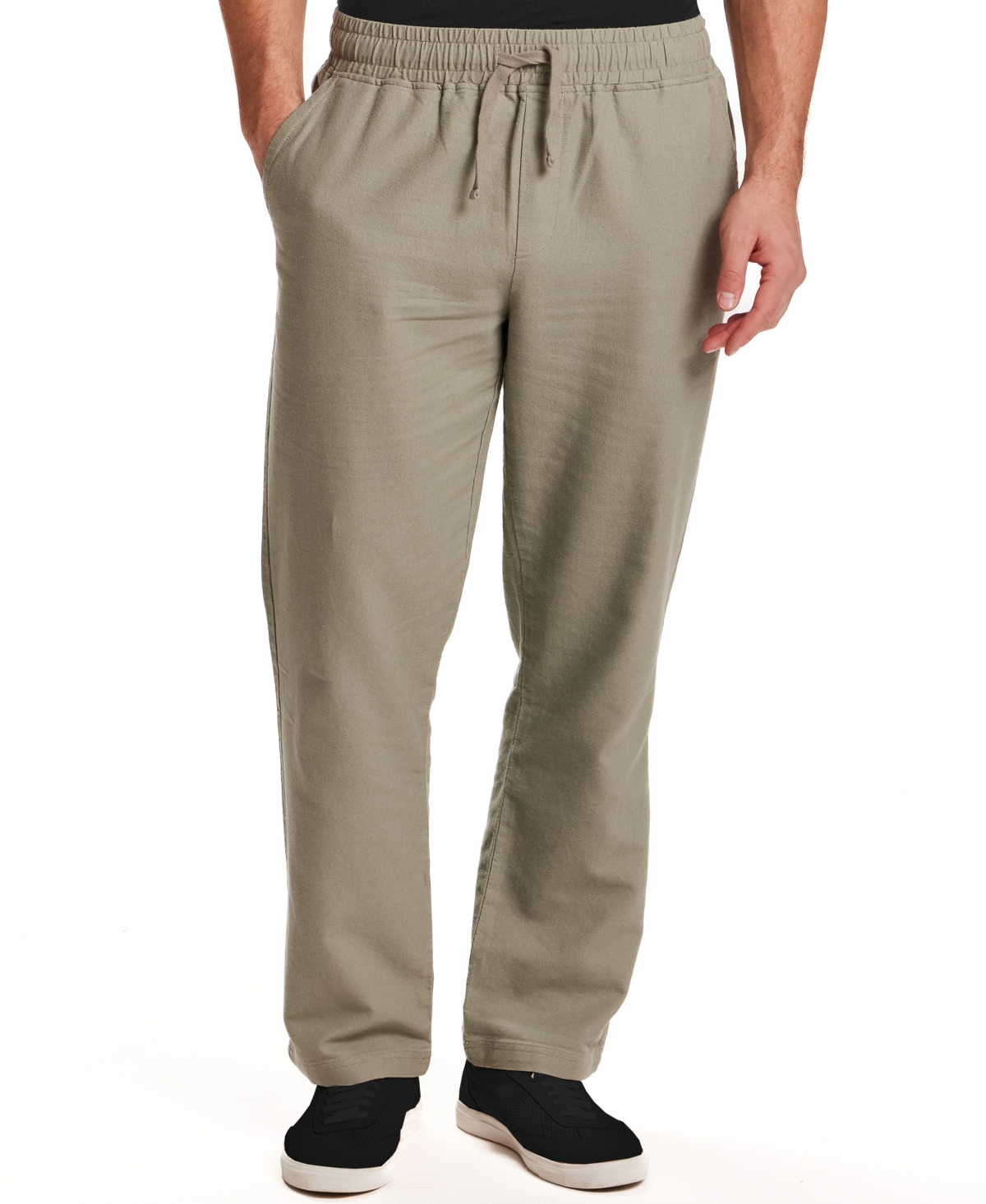 Click here for Weatherproof Vintage Mens Regular-Fit Linen Blend... prices