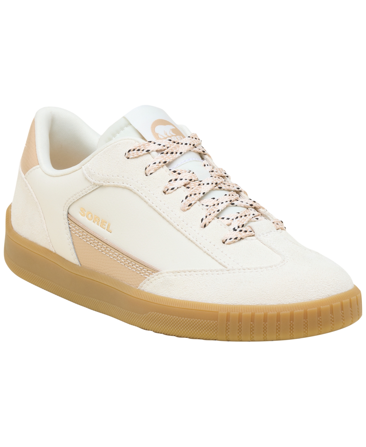 Click here for Sorel Womens Ona Drift Lace-Up Sneakers - Snow/Can... prices