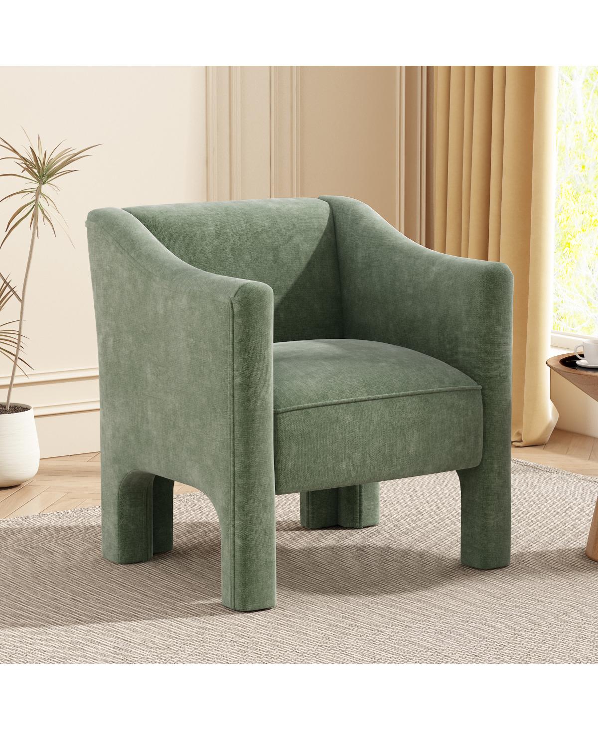 Click here for Streamdale Furniture Modern Barrel Chair Accent Ch... prices