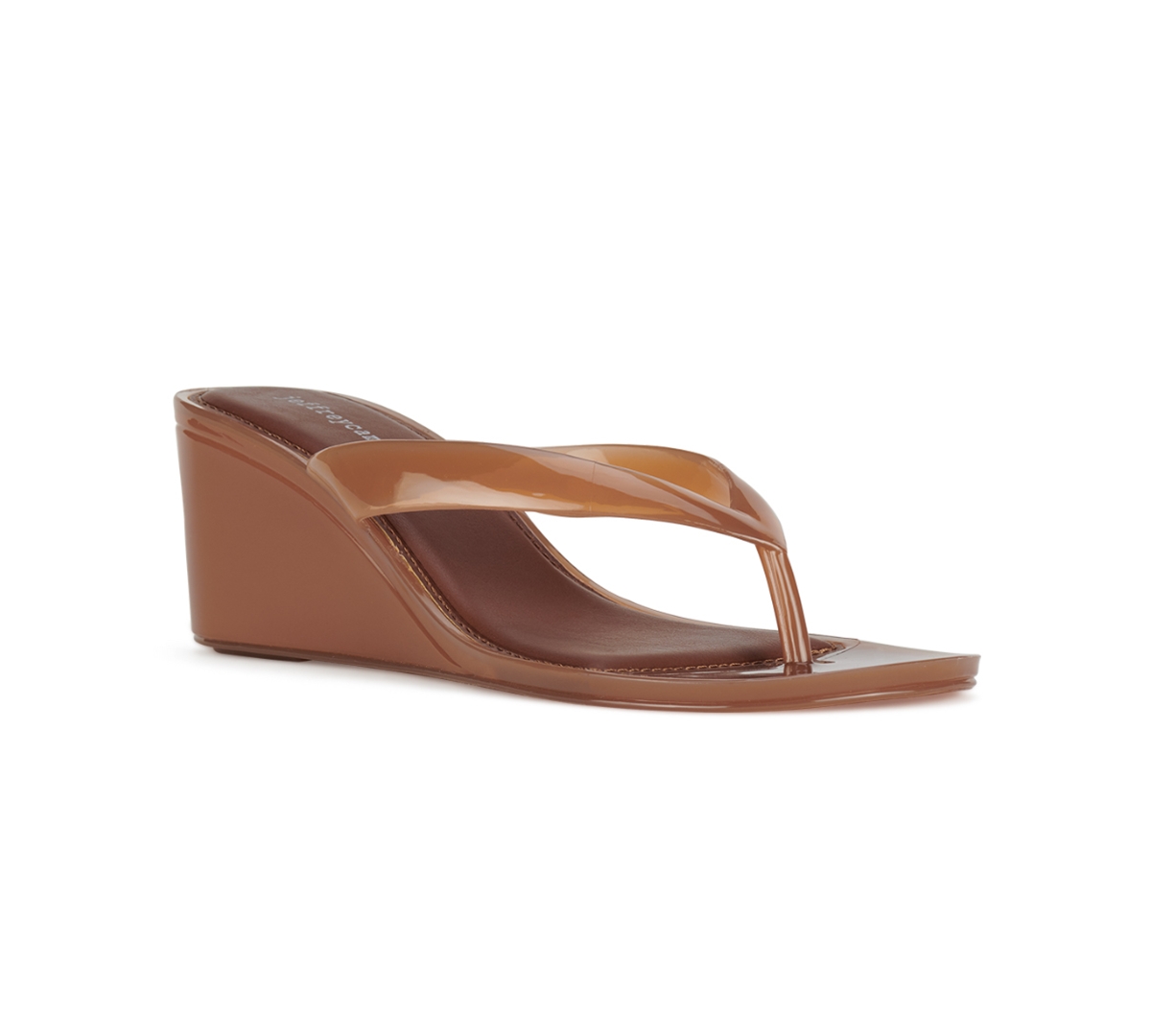 Click here for Jeffrey Campbell Womens Gigabyte Jelly Thong Wedge... prices