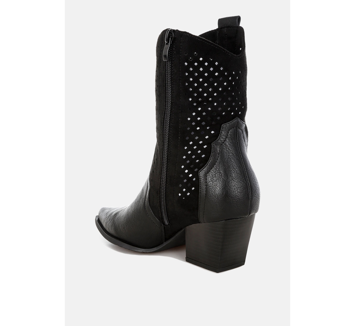 Click here for Prosia Woven Cowboy Boots - Black prices
