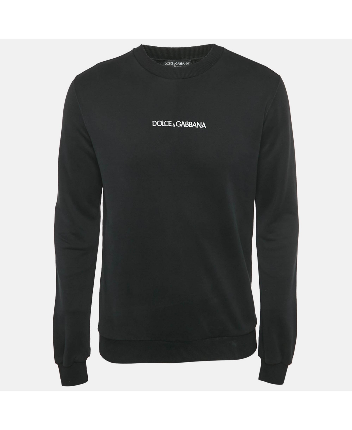 Click here for Pre-Owned Dolce & Gabbana Mens Black Logo Embroide... prices