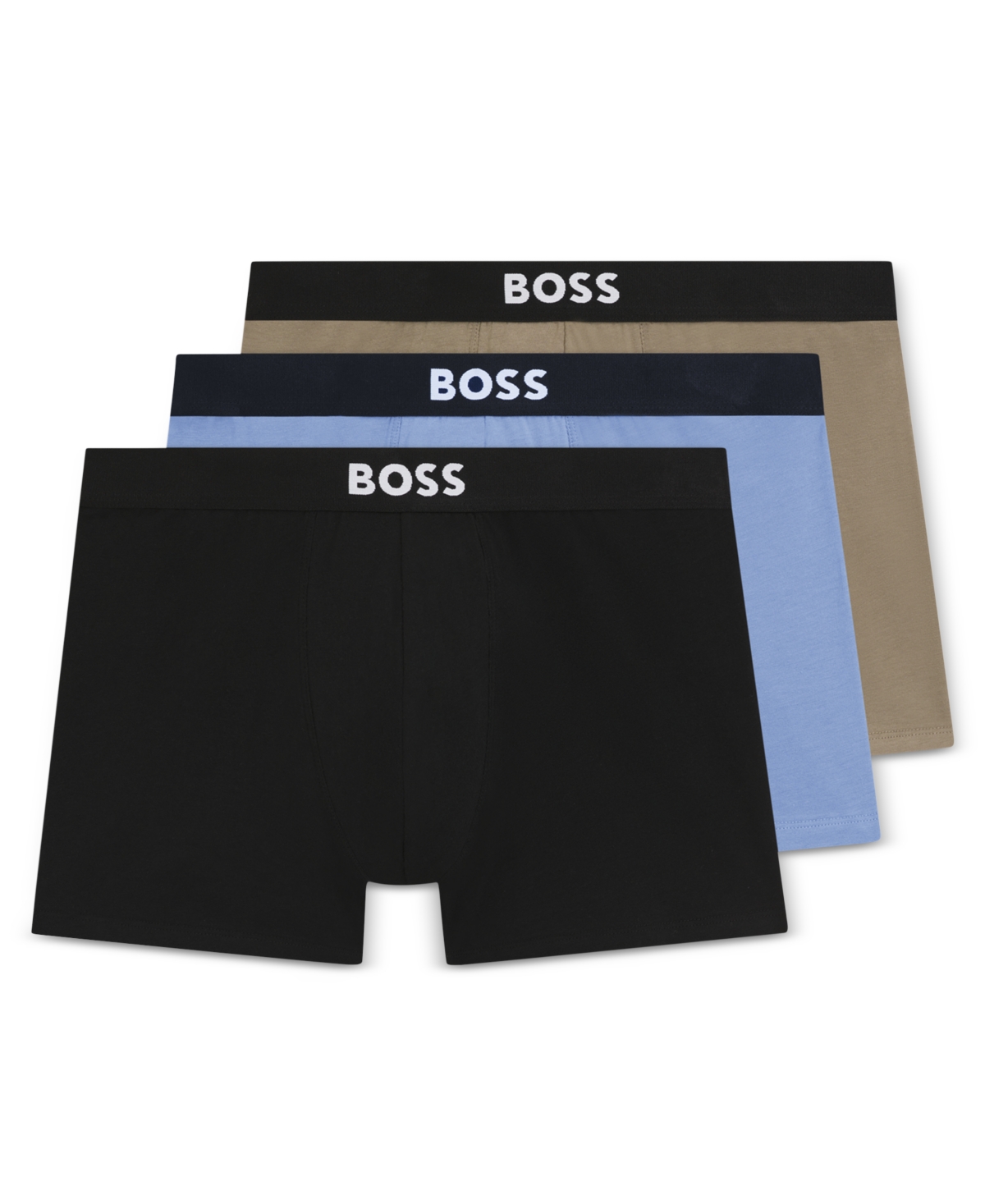 Click here for Boss by Hugo Boss Mens 3-Pack Icon Logo Boxer Brie... prices
