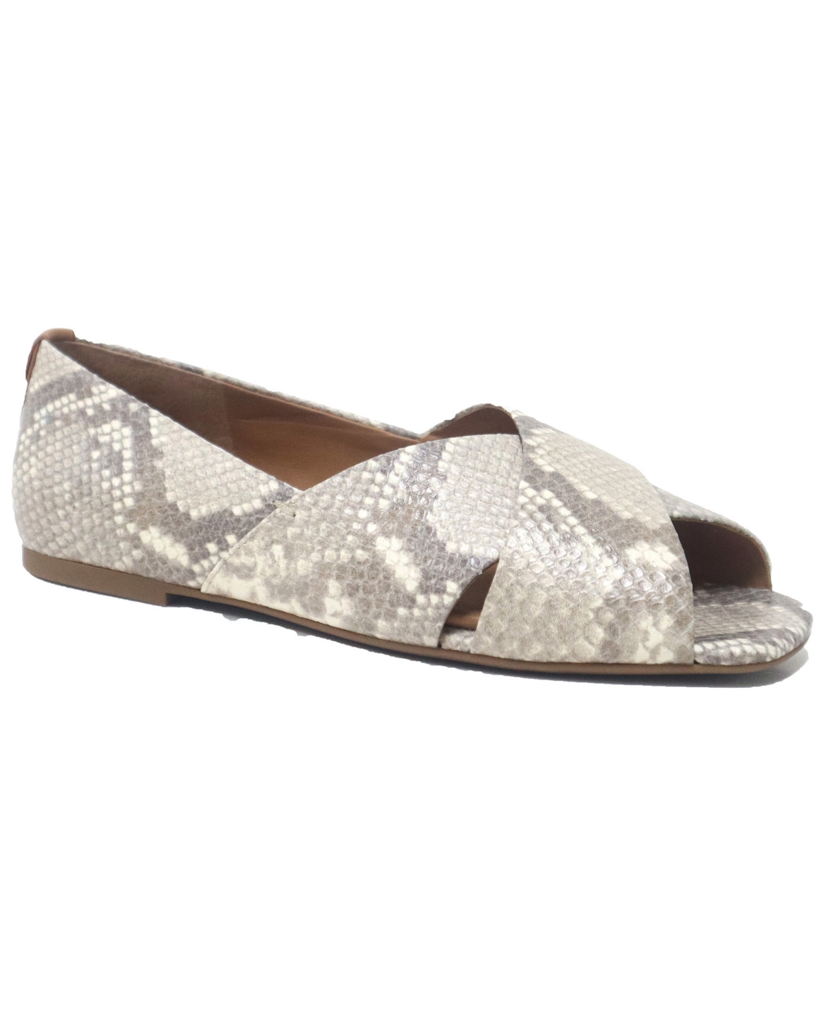 Click here for Gentle Souls Womens Whoebe Criss-Cross Open Toe Fl... prices