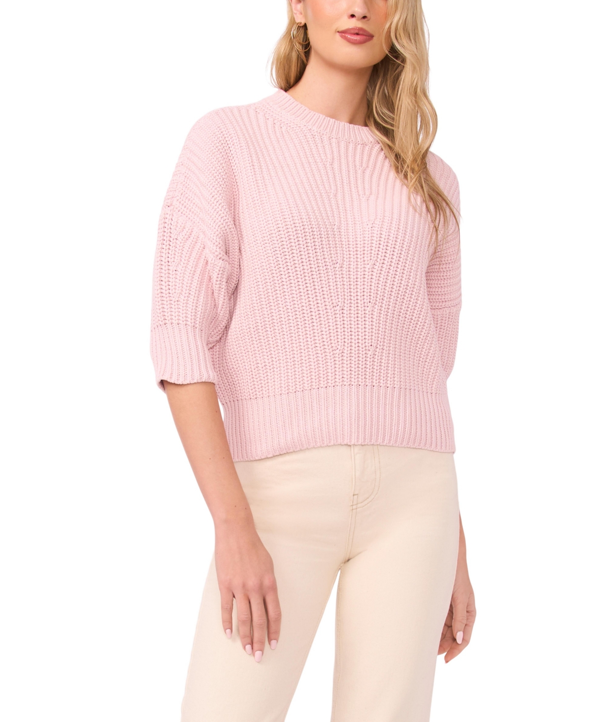 Click here for Vince Camuto Womens Drop Shoulder Crewneck Sweater... prices