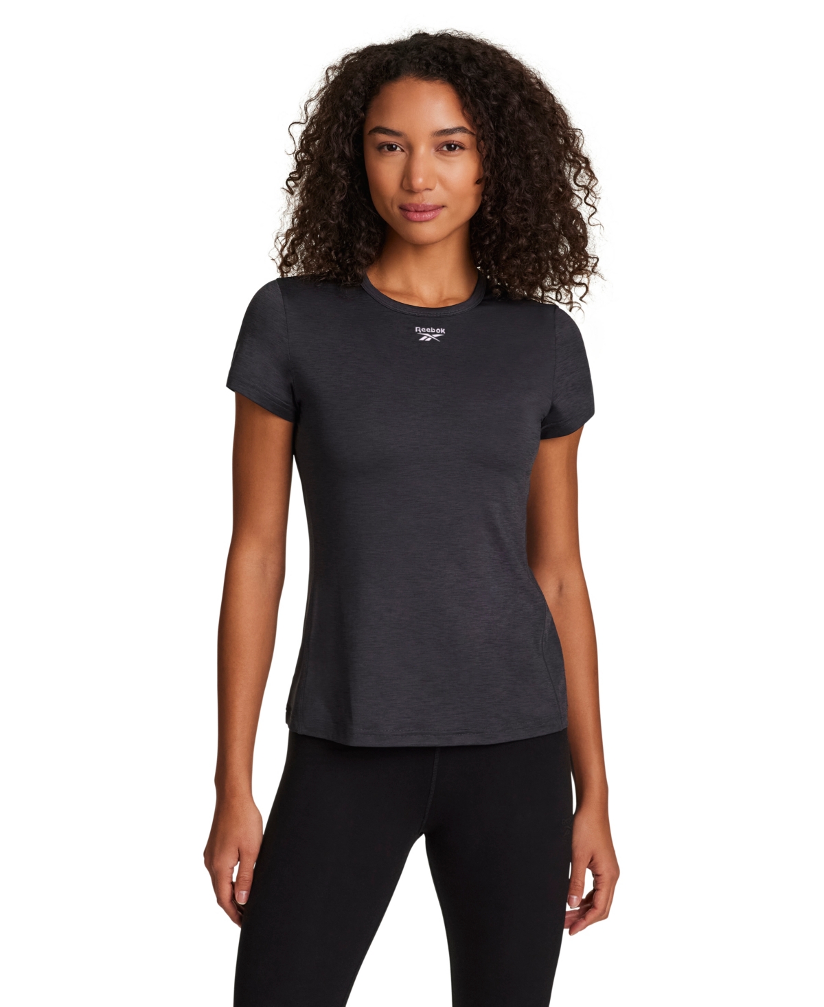 Click here for Reebok Womens Marled Crewneck Performance T-Shirt... prices