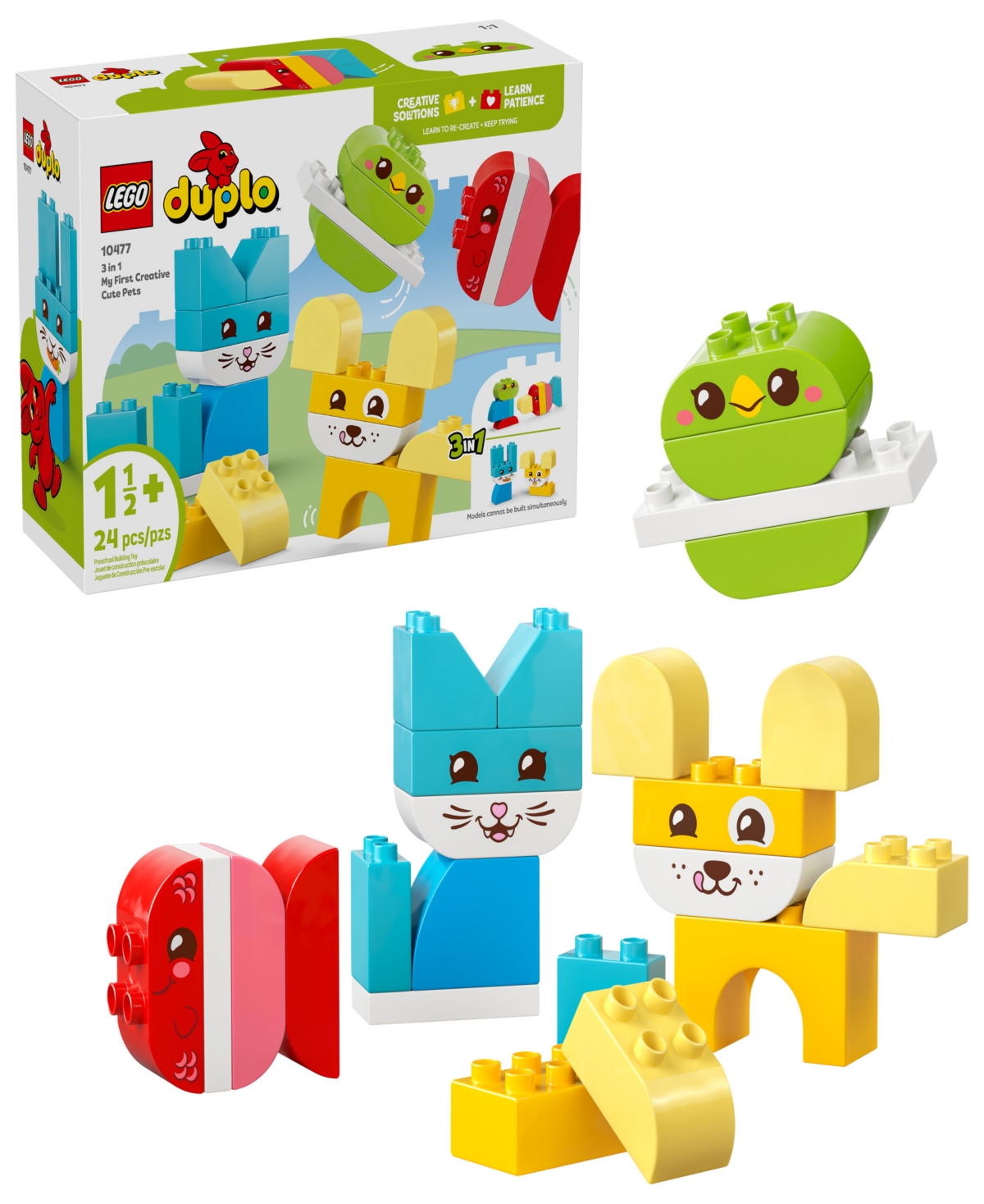 Click here for Lego Duplo My First 3 in 1 Creative Cute Pets 1047... prices