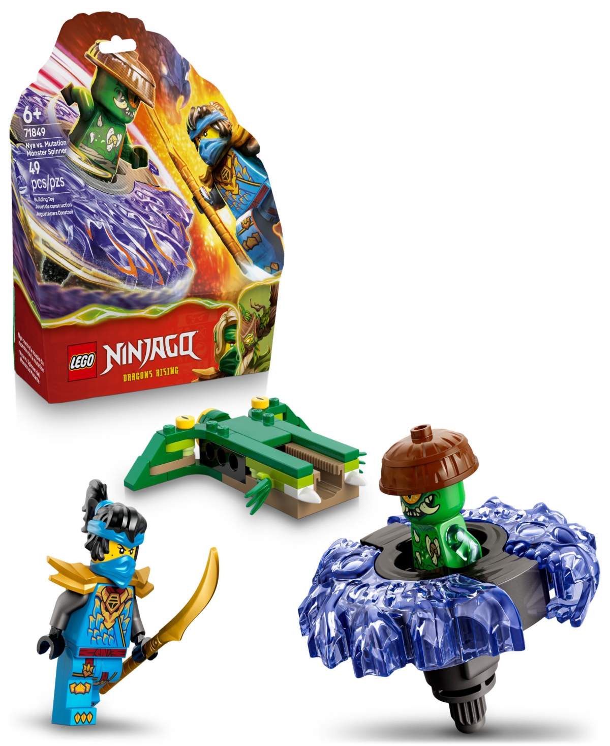 Click here for Lego Ninjago Nya vs. Mutation Monster Spinner Buil... prices