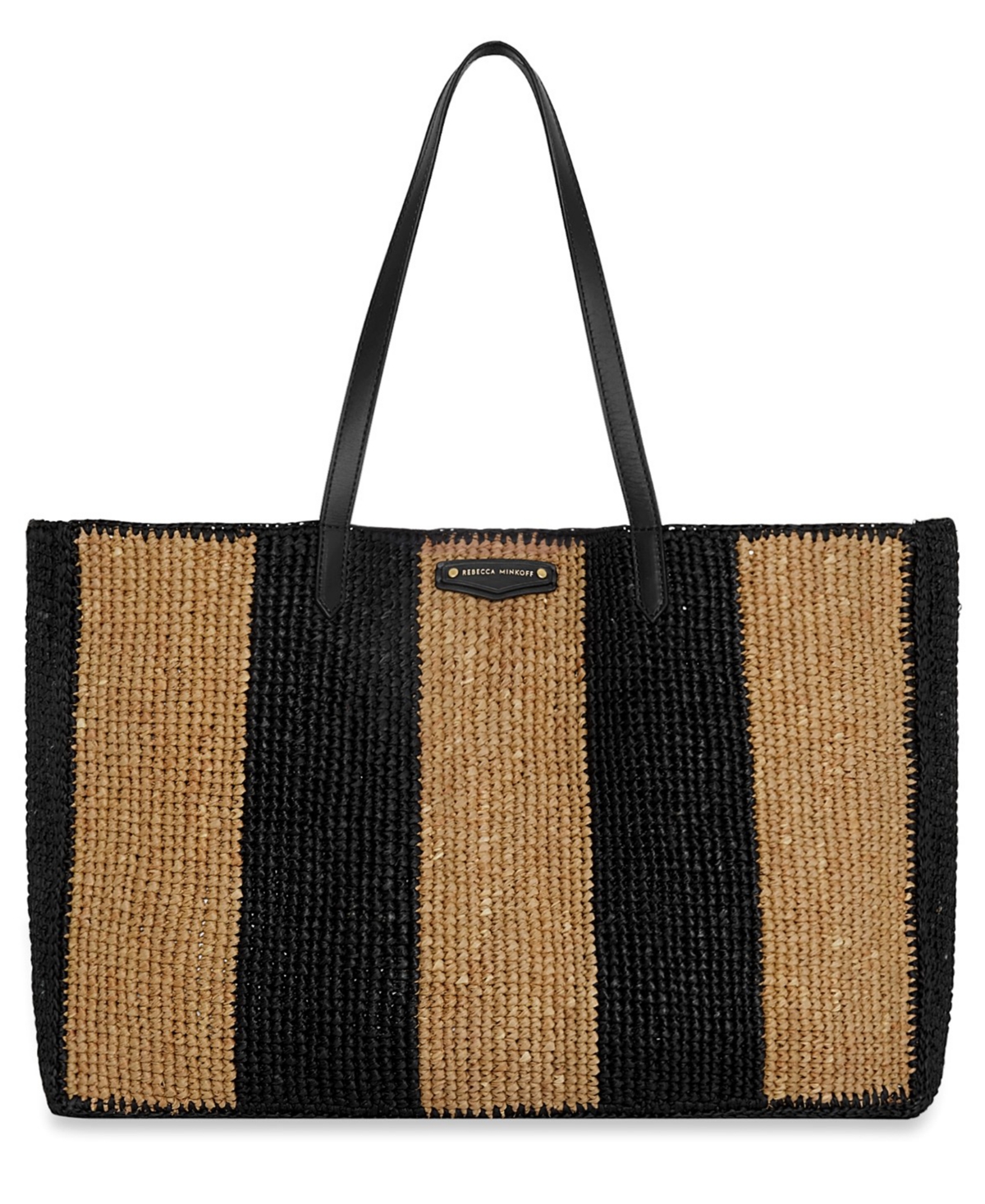 Click here for Rebecca Minkoff Extra Large Zipper Tote Bag - Blac... prices