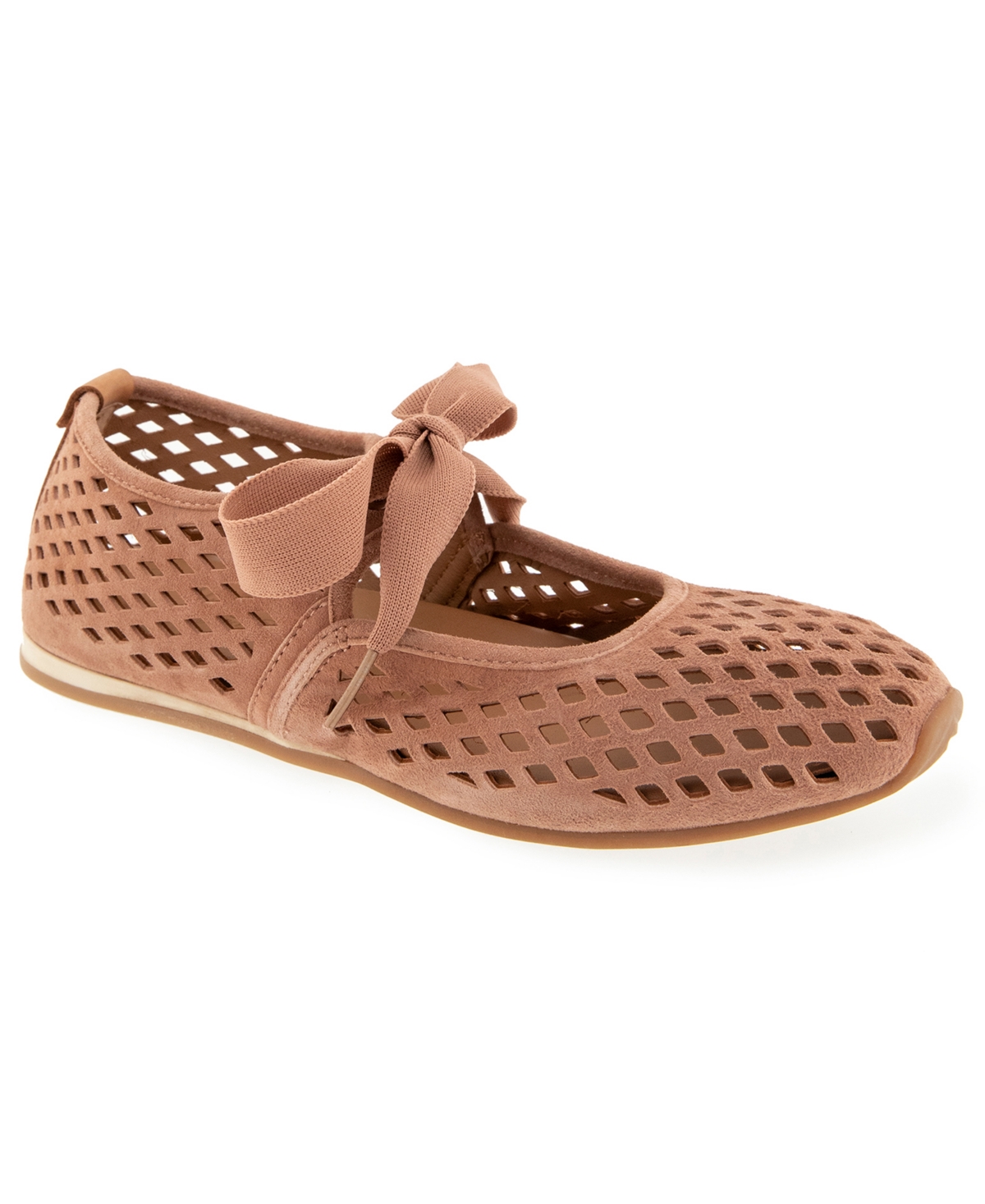 Click here for Gentle Souls Womens Annalise Ribbon Tie Ballet Sne... prices