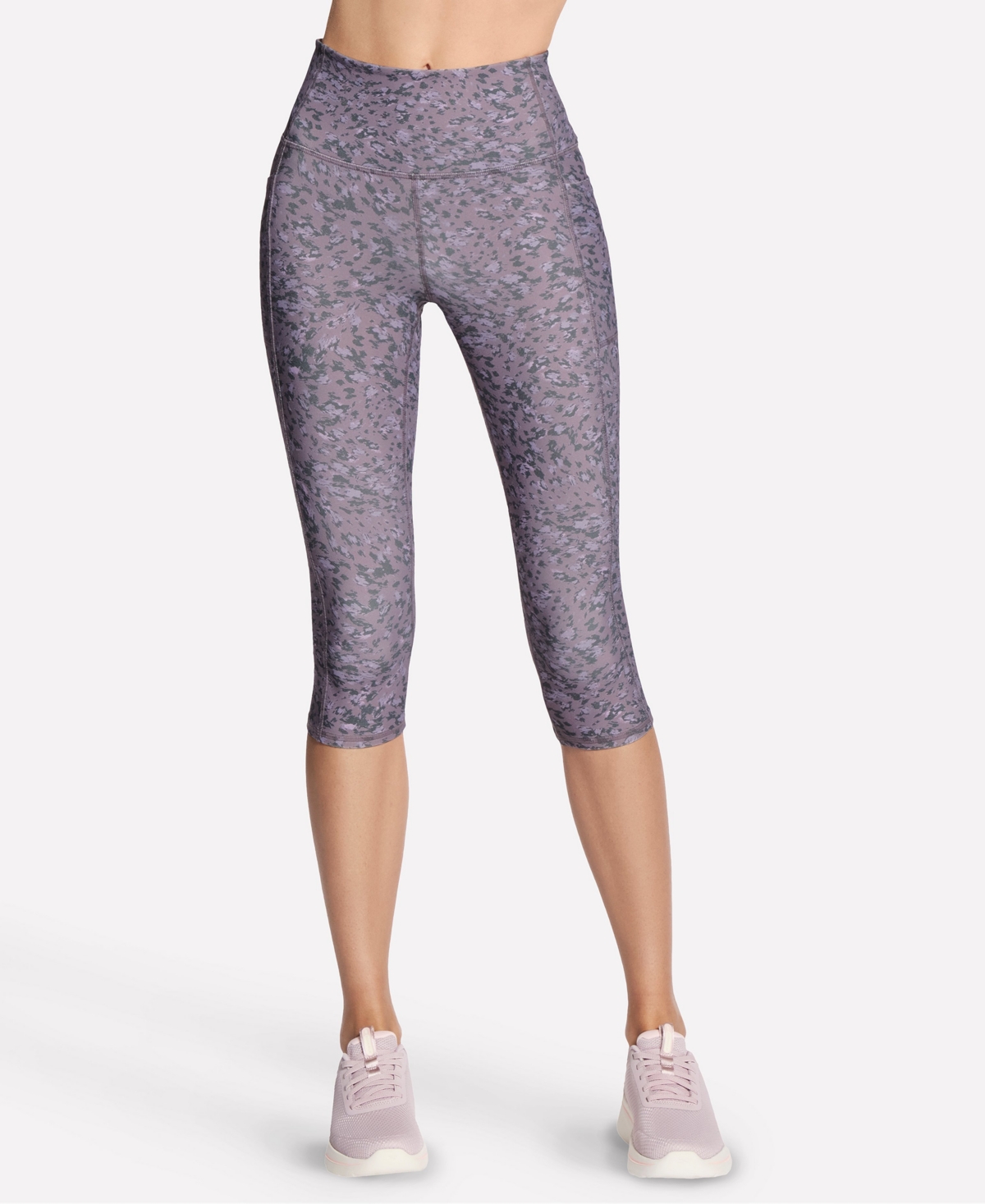 Click here for Skechers Womens Go Walk Printed High-Waist Capri -... prices