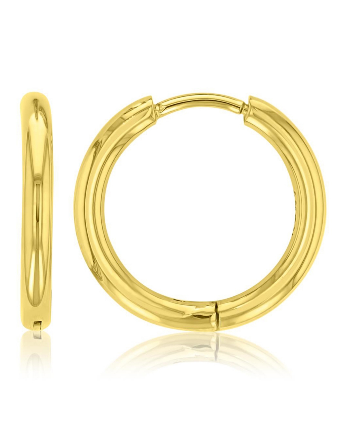 Click here for Roxy Waterproof Yellow 15mm Huggie Earrings - Yell... prices