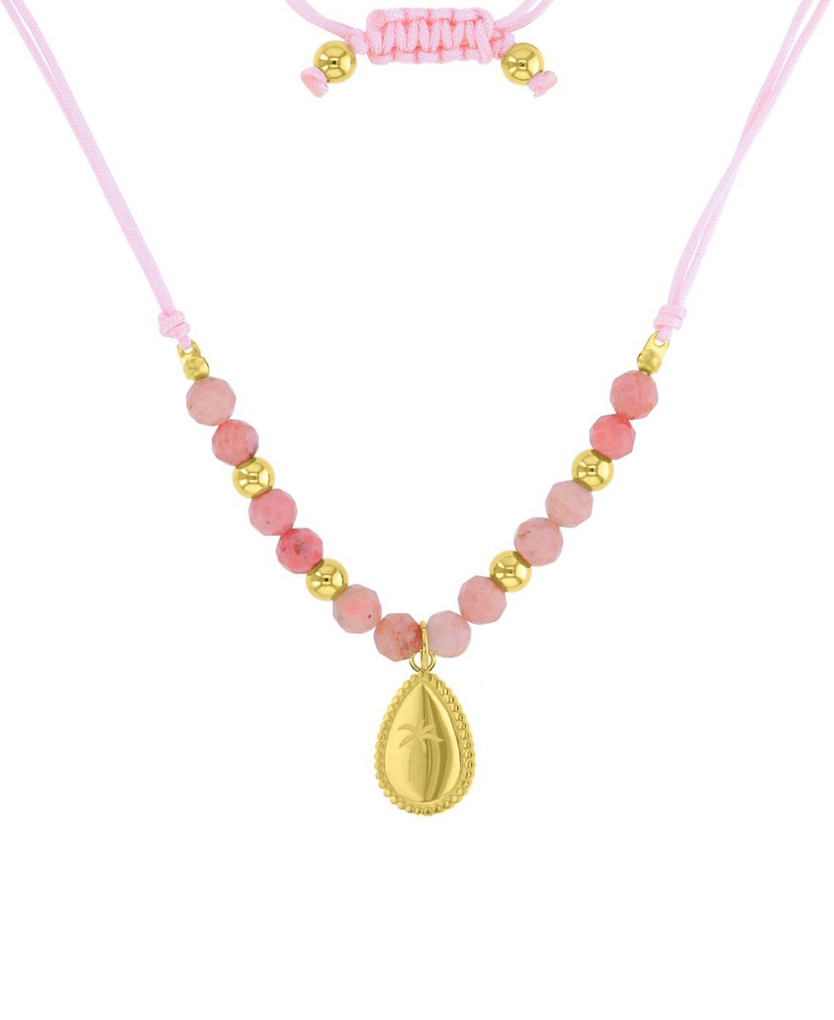 Click here for Roxy Waterproof Yellow Palm Tree Labradorite Adjus... prices