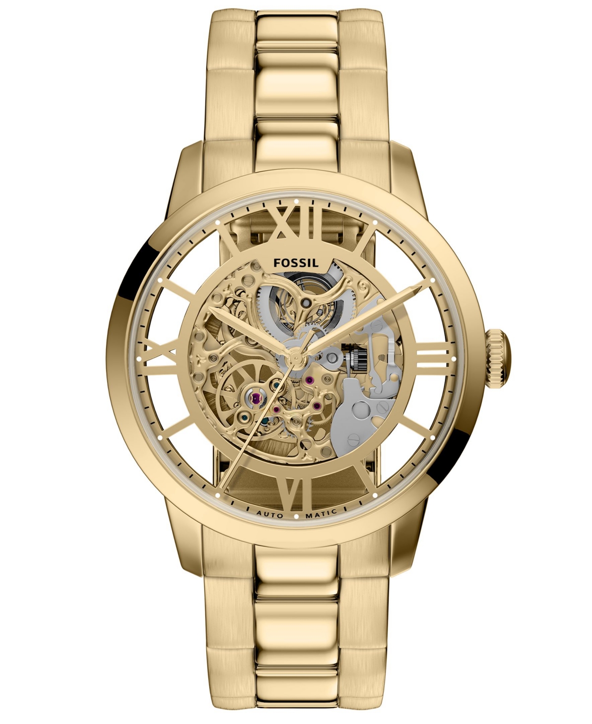 Click here for Fossil Mens Townsman Automatic Gold-Tone Stainless... prices