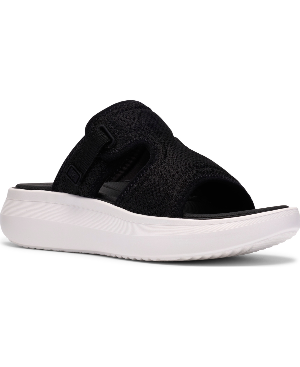 Click here for Clarks Womens Solevana Mist Slip-On Wedge Sandals... prices