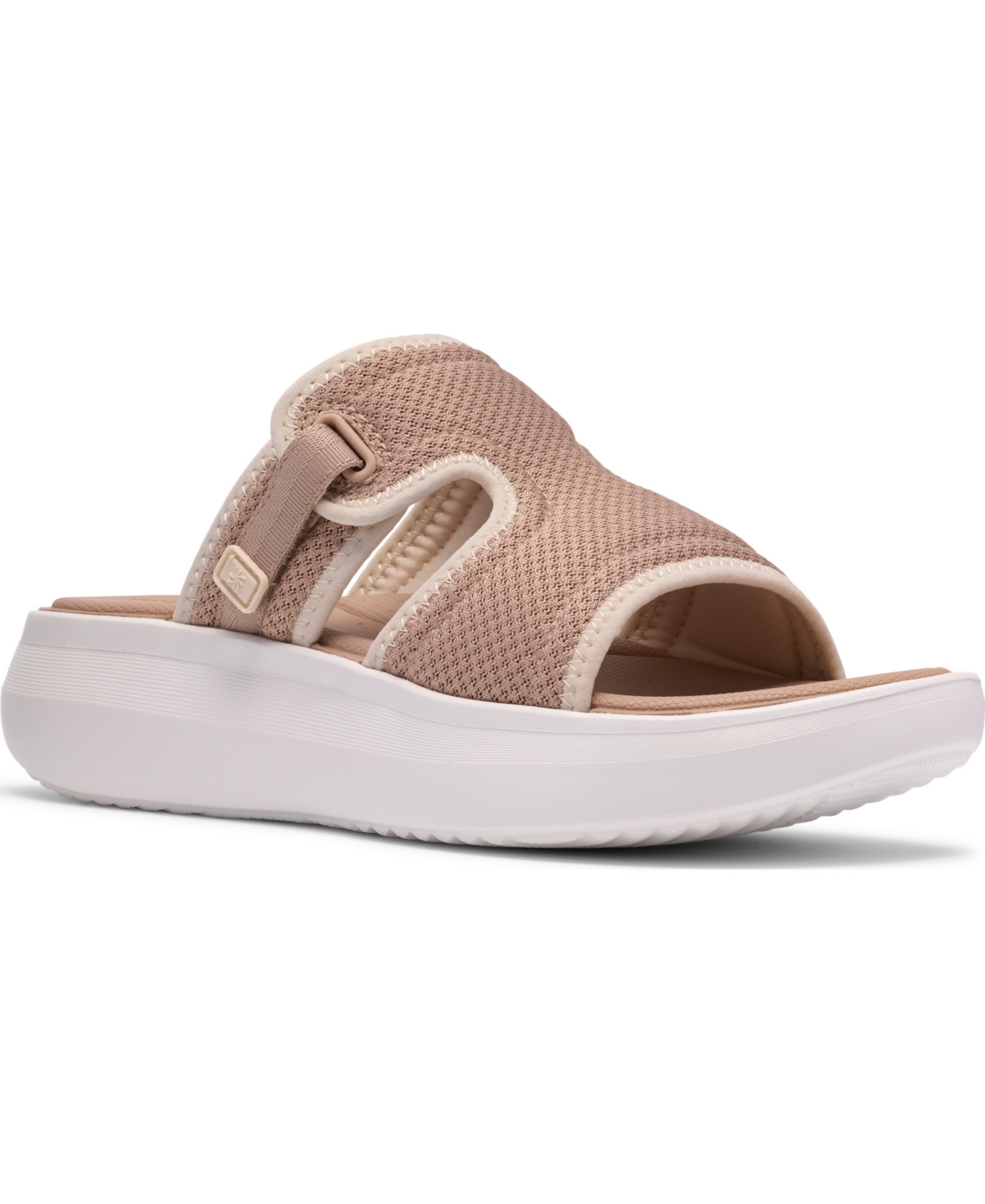 Click here for Clarks Womens Solevana Mist Slip-On Wedge Sandals... prices