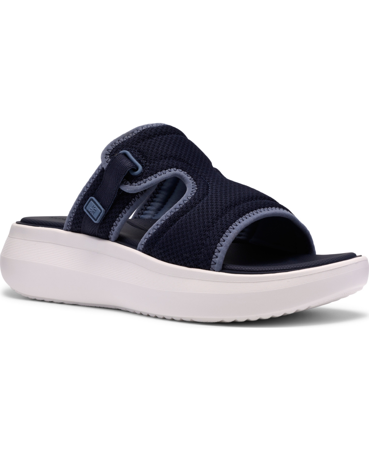 Click here for Clarks Womens Solevana Mist Slip-On Wedge Sandals... prices